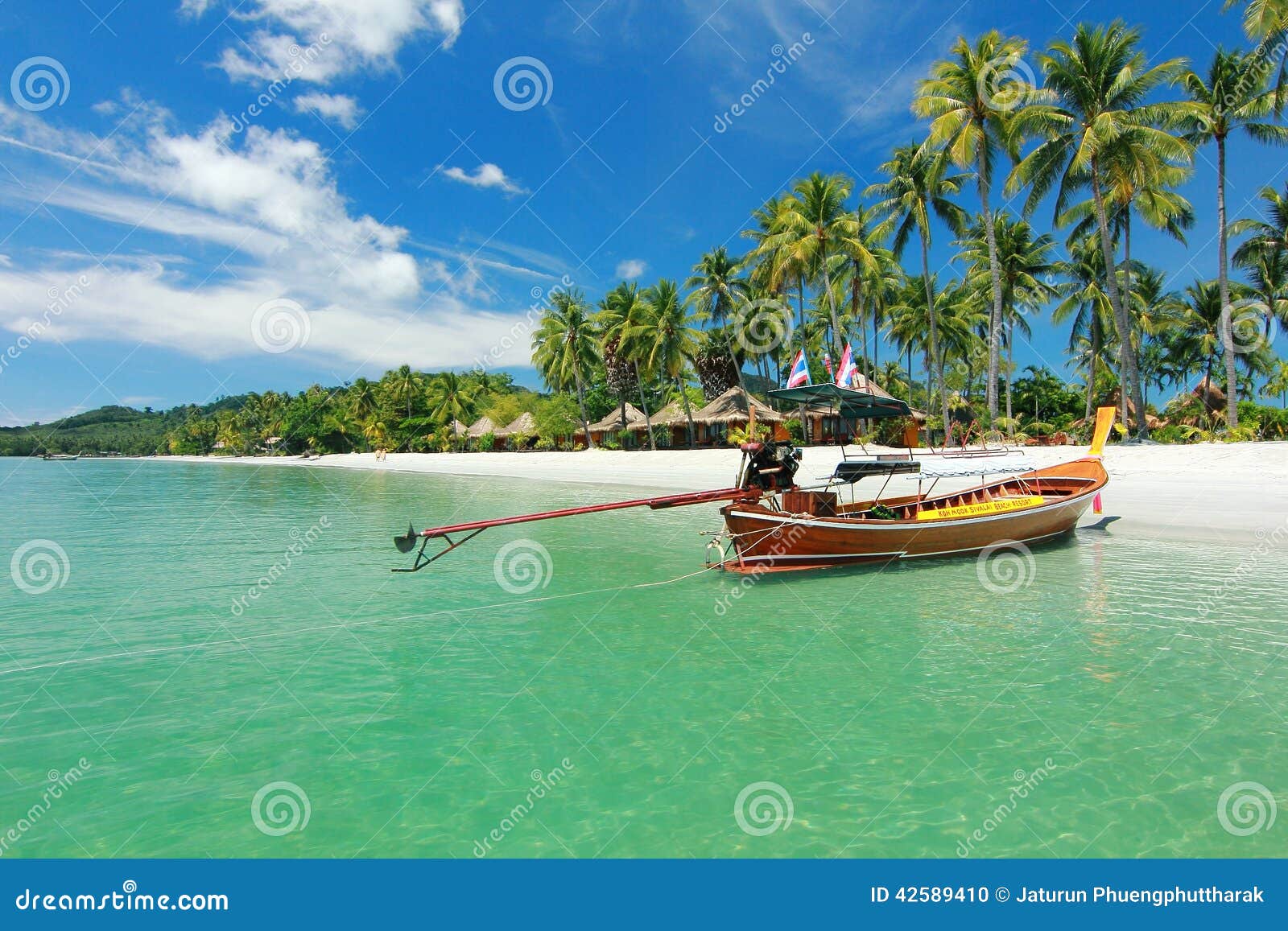 Trang thailand beach stock photo. Image of paradise, life - 42589410