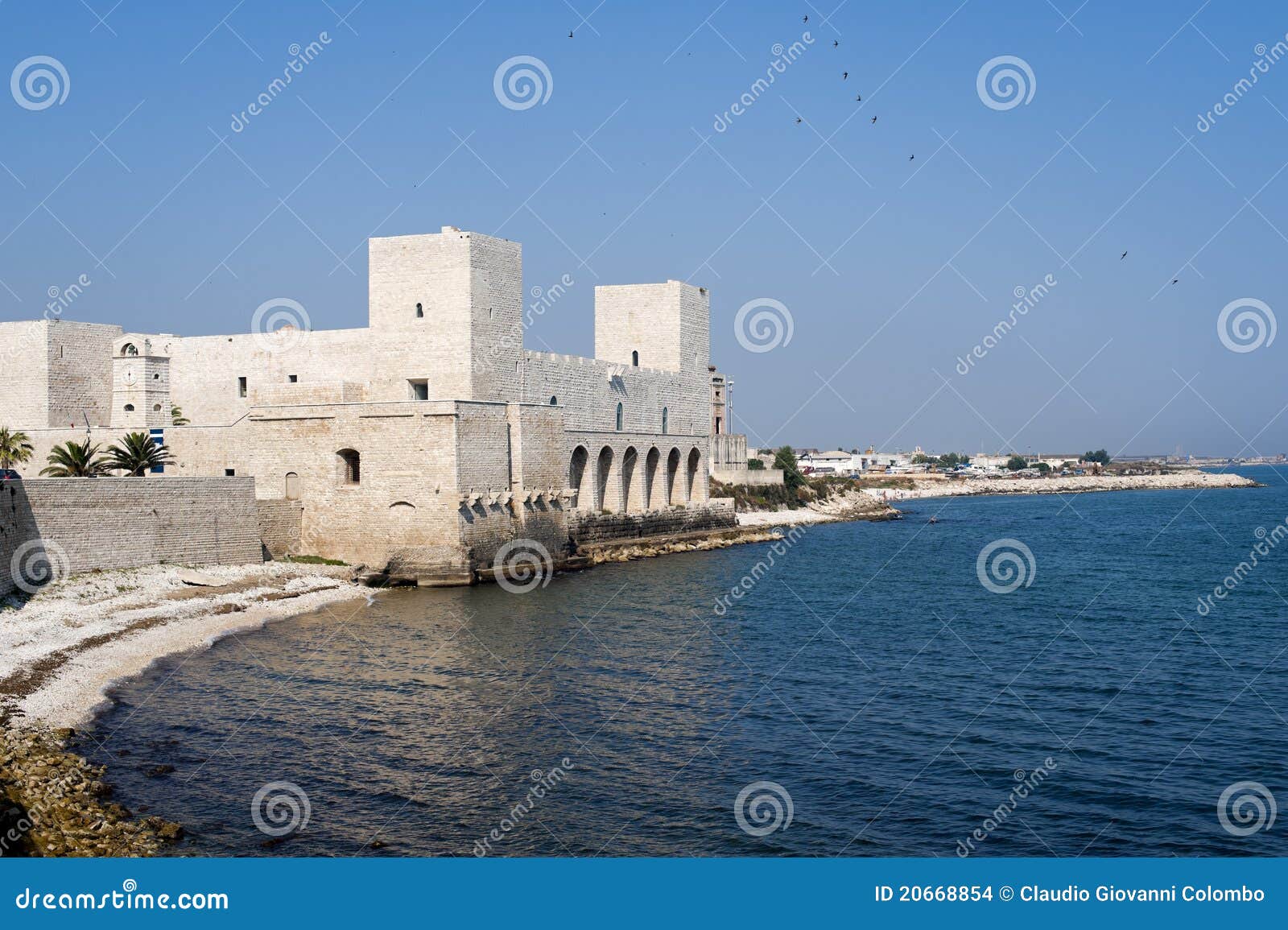 Trani (Apulia, Italy) - the Coast Stock Photo - Image of adriatico ...
