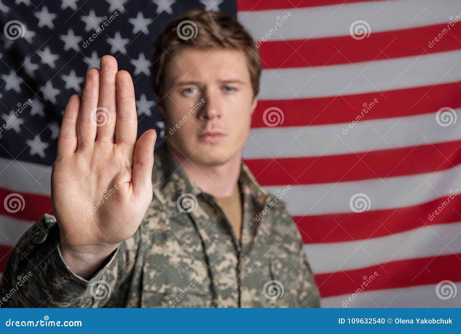 Tranquil Male Soldier is Proud of His Country Stock Photo - Image of ... Tranquil Male Soldier is Proud of His Country Stock Photo - Image of ...