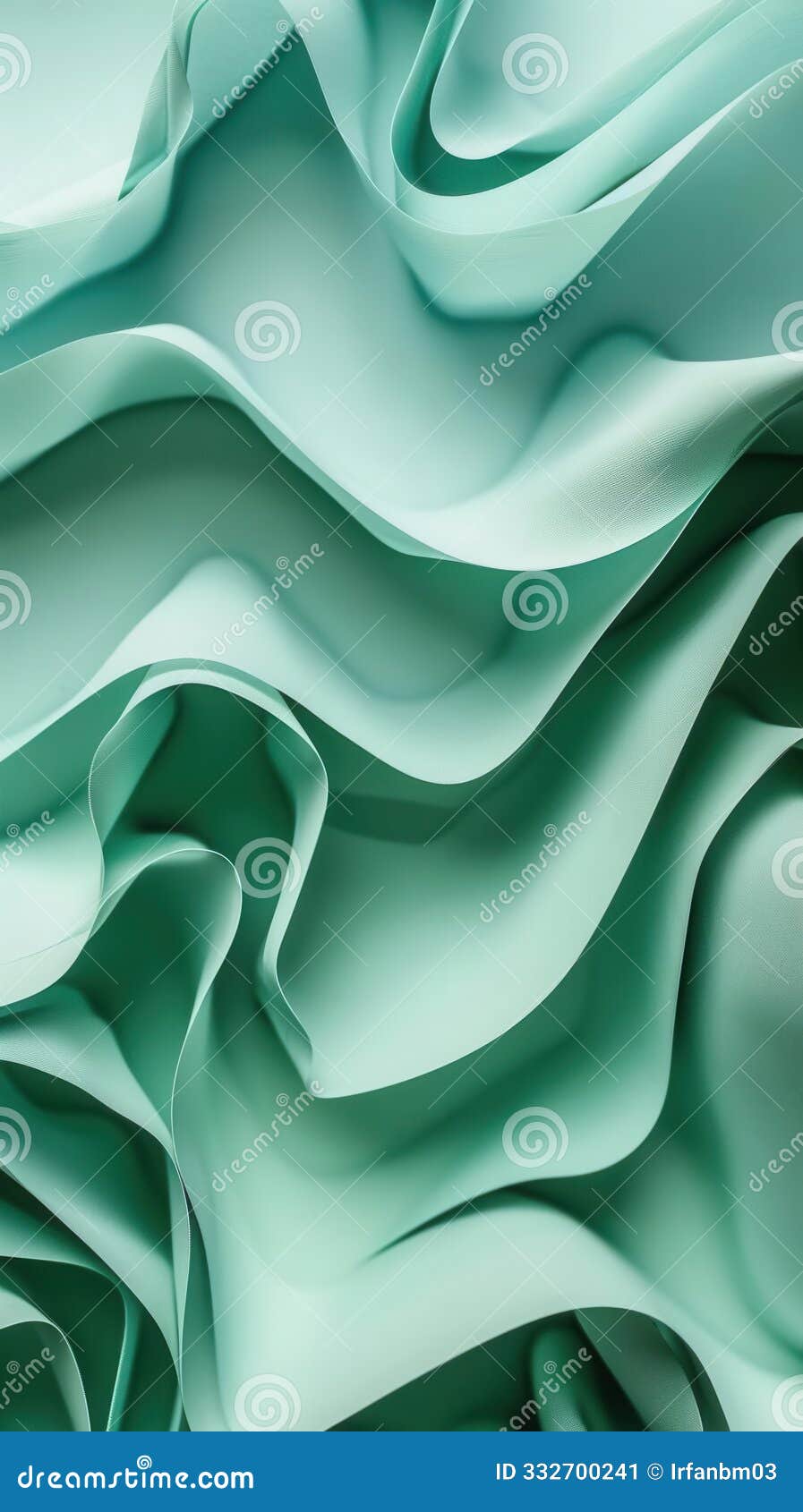 Tranquil Mint Green Elegance. Serene and Refreshing Concept Stock ...