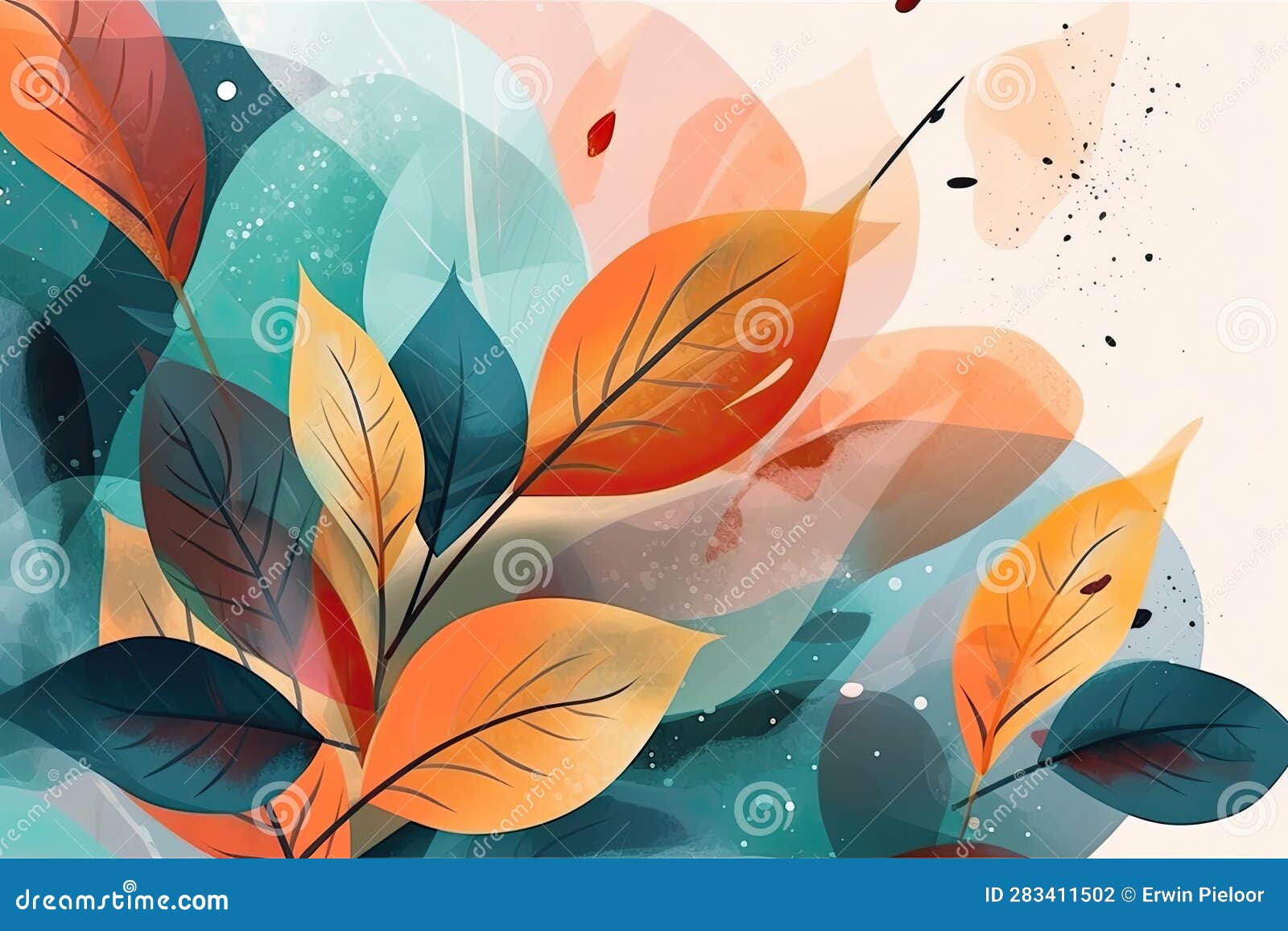 Tranquil and Peaceful Leaf Motifs in Pattern Design for Your Project ...