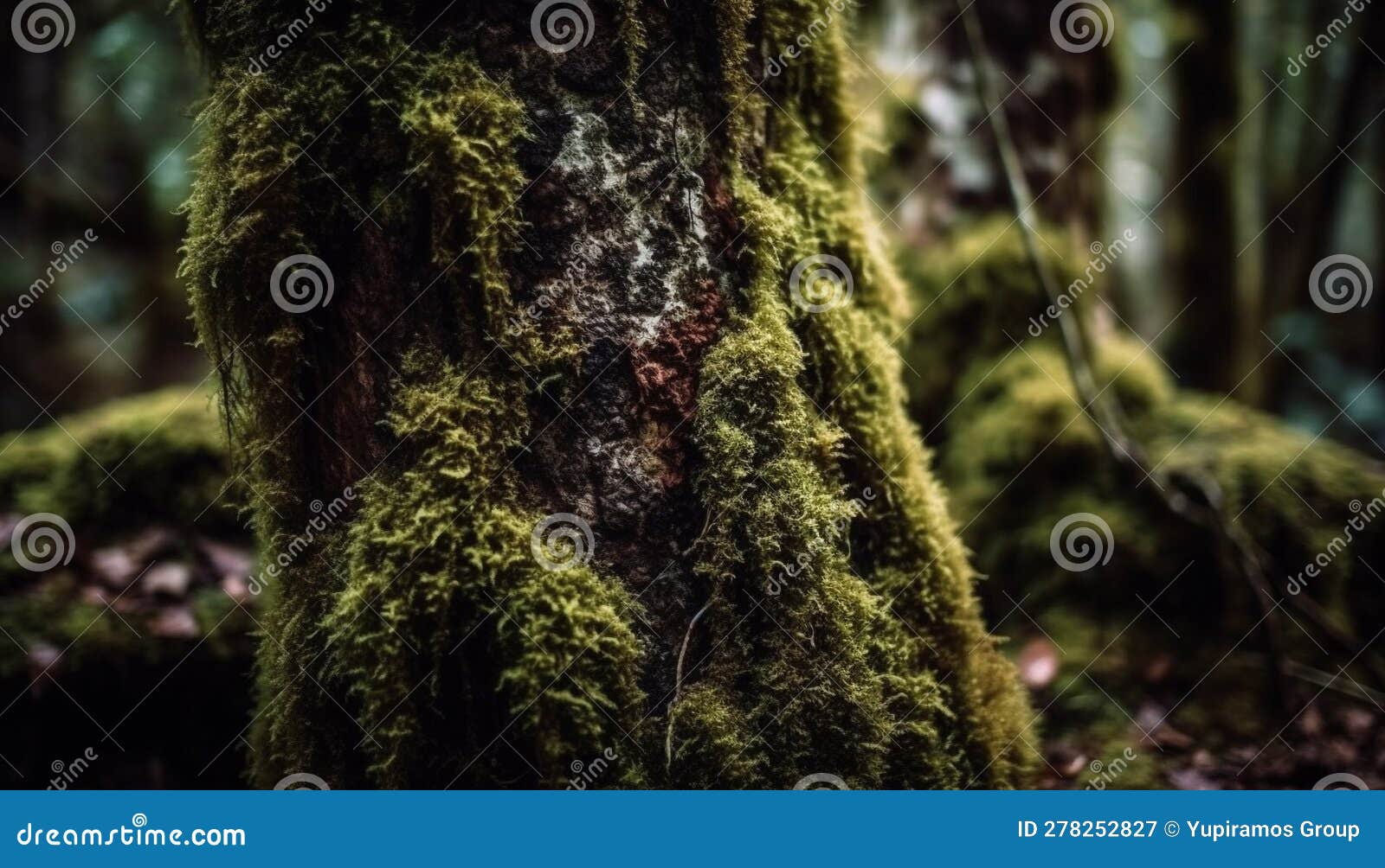 Tranquil Scene of Green Growth in Nature Generated by AI Stock Image ...