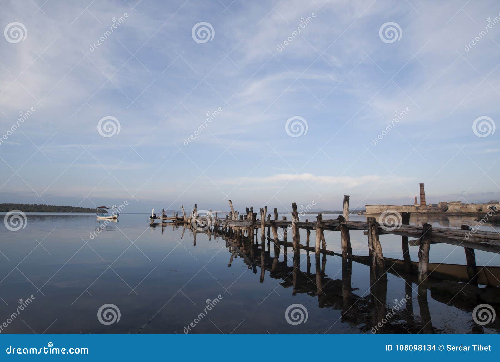 Tranquility and the peer stock photo. Image of peer - 108098134