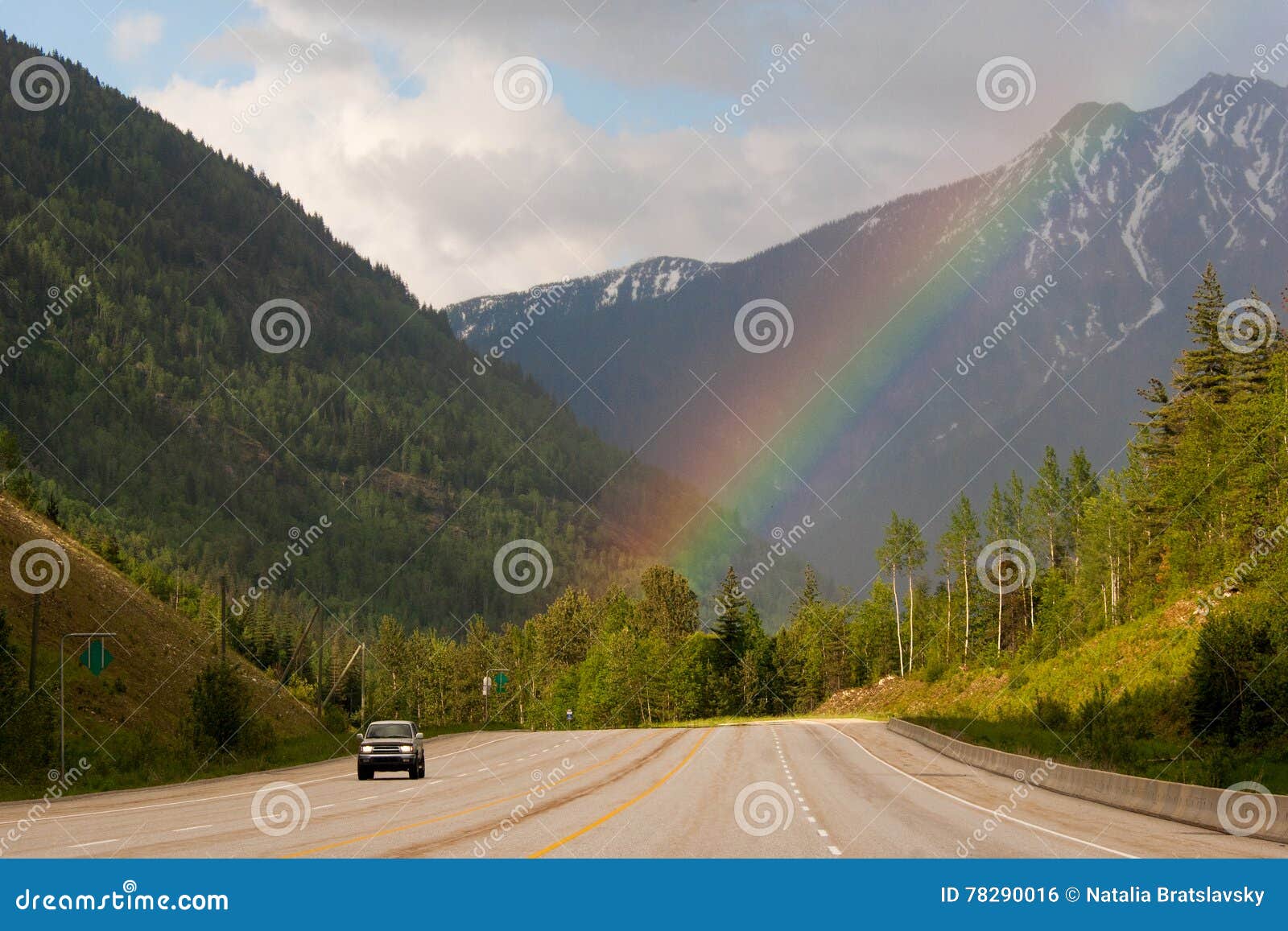 Trans-Canada highway stock photo. Image of rocky, auto - 78290016