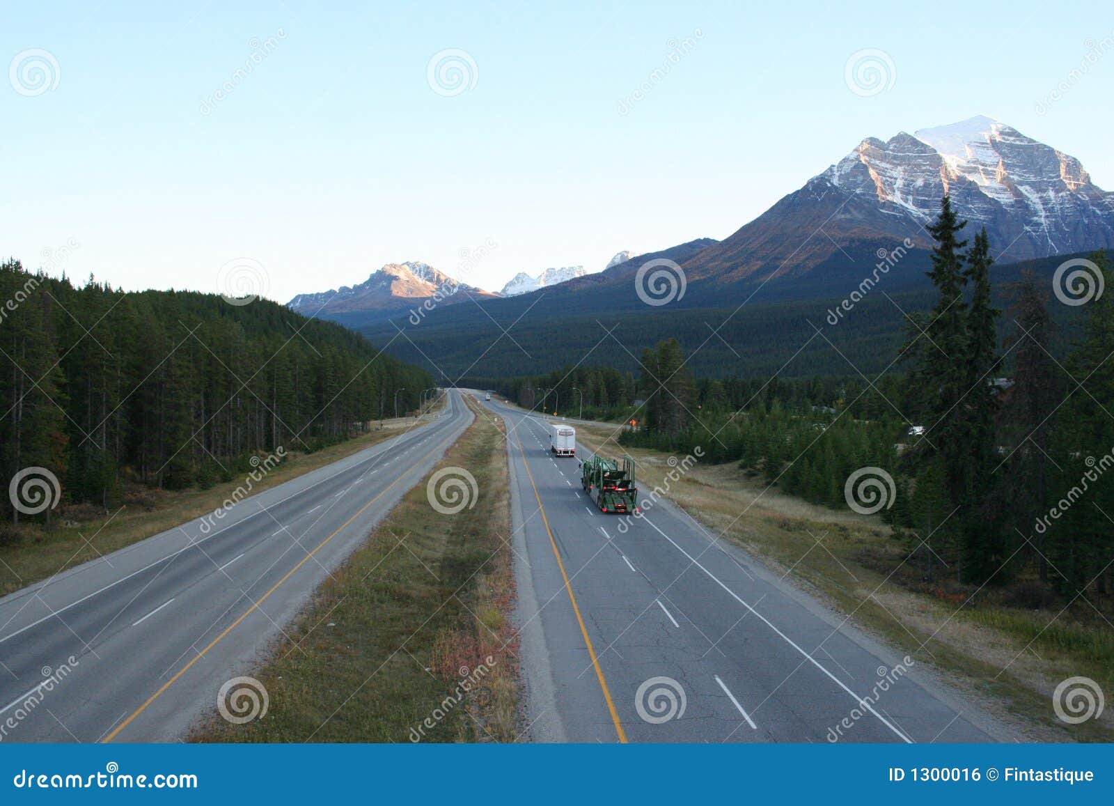 Trans Canadian highway stock photo. Image of rocky, landscape - 1300016