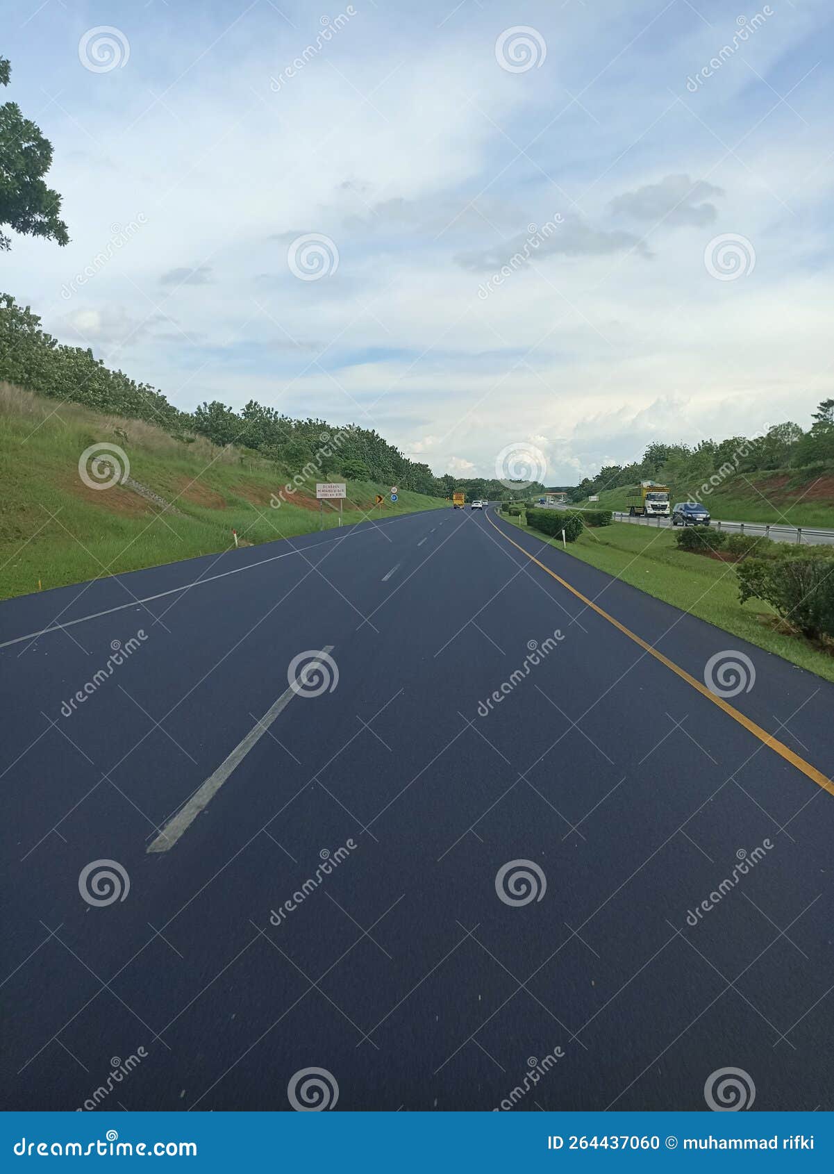 Trans Java Toll Road Indonesian Stock Photo - Image of trans ...