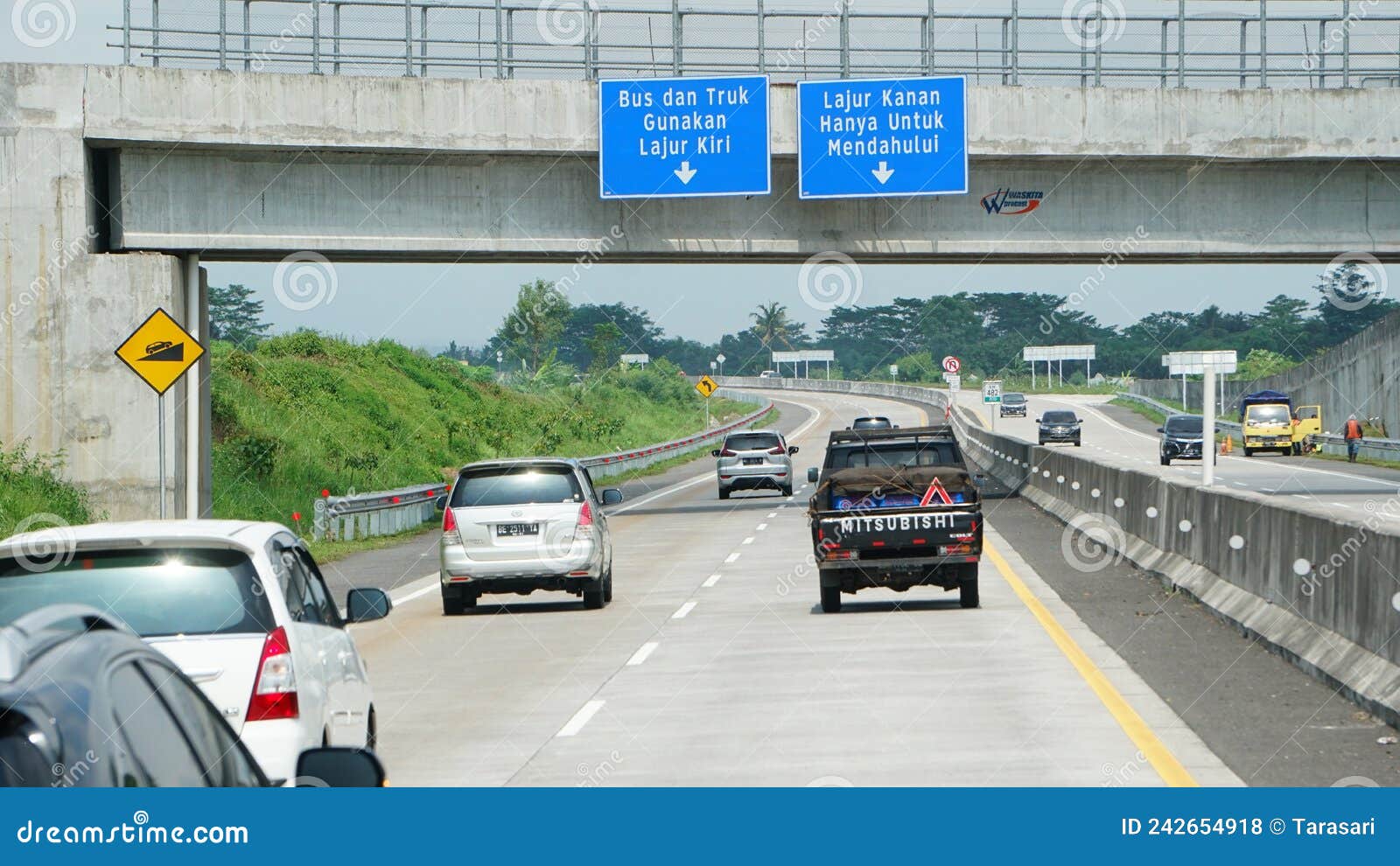 Trans Java Toll Road at Noon Editorial Stock Photo - Image of nature ...