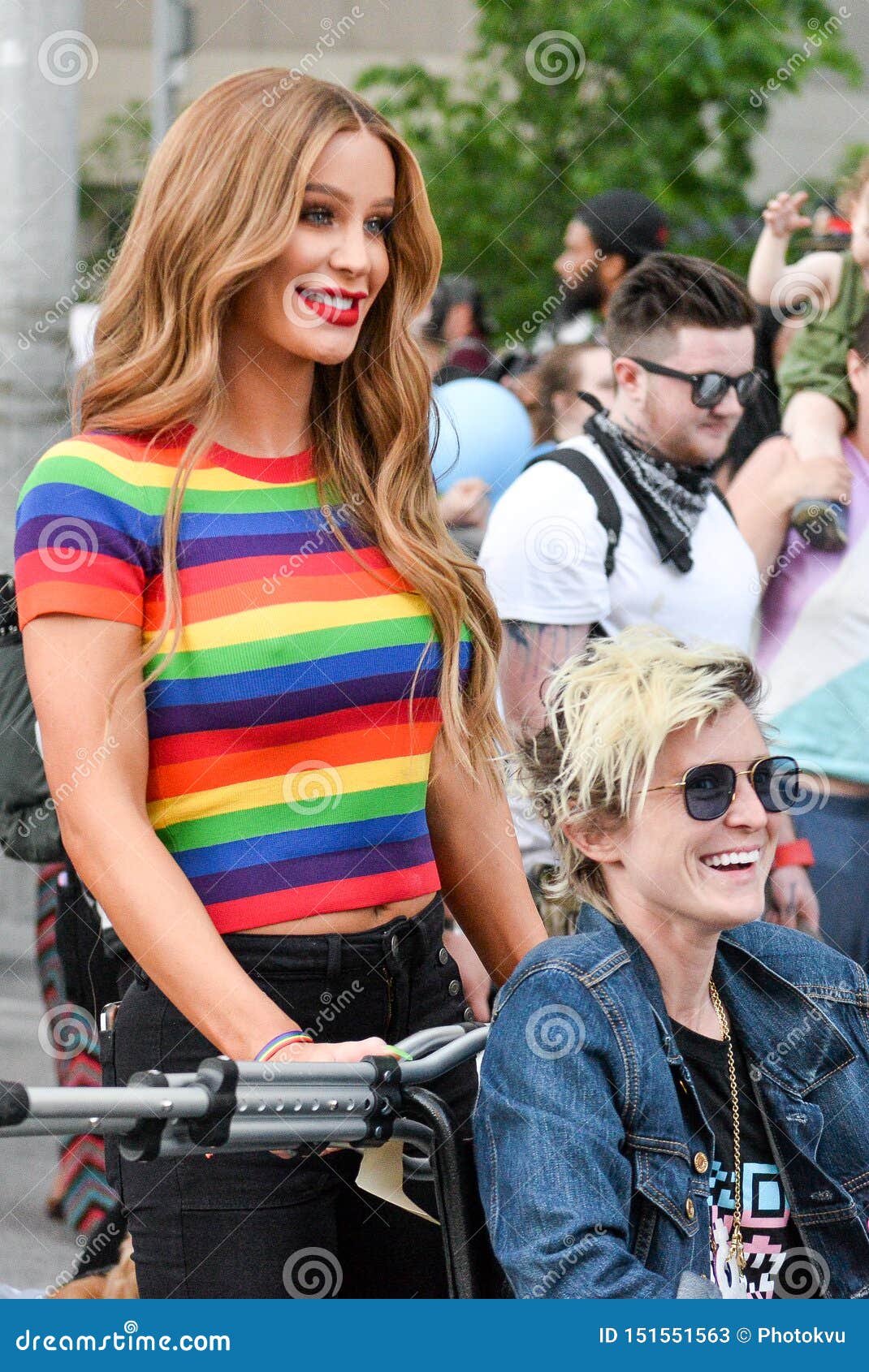 Trans March in Toronto editorial stock photo. Image of support - 151551563