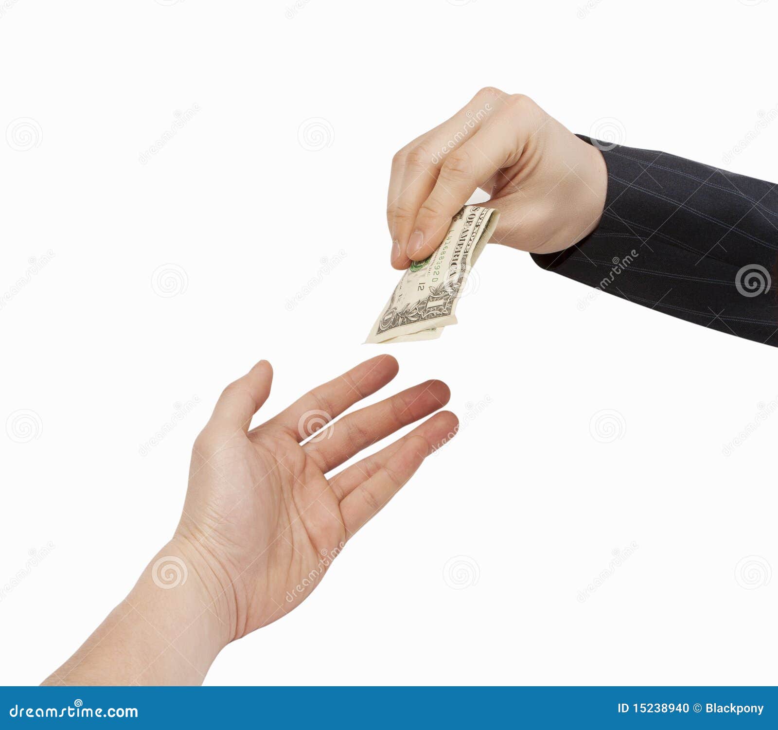 Transactie De Bedrijfs Van Het Contante Geld Stock Foto - Image of ...