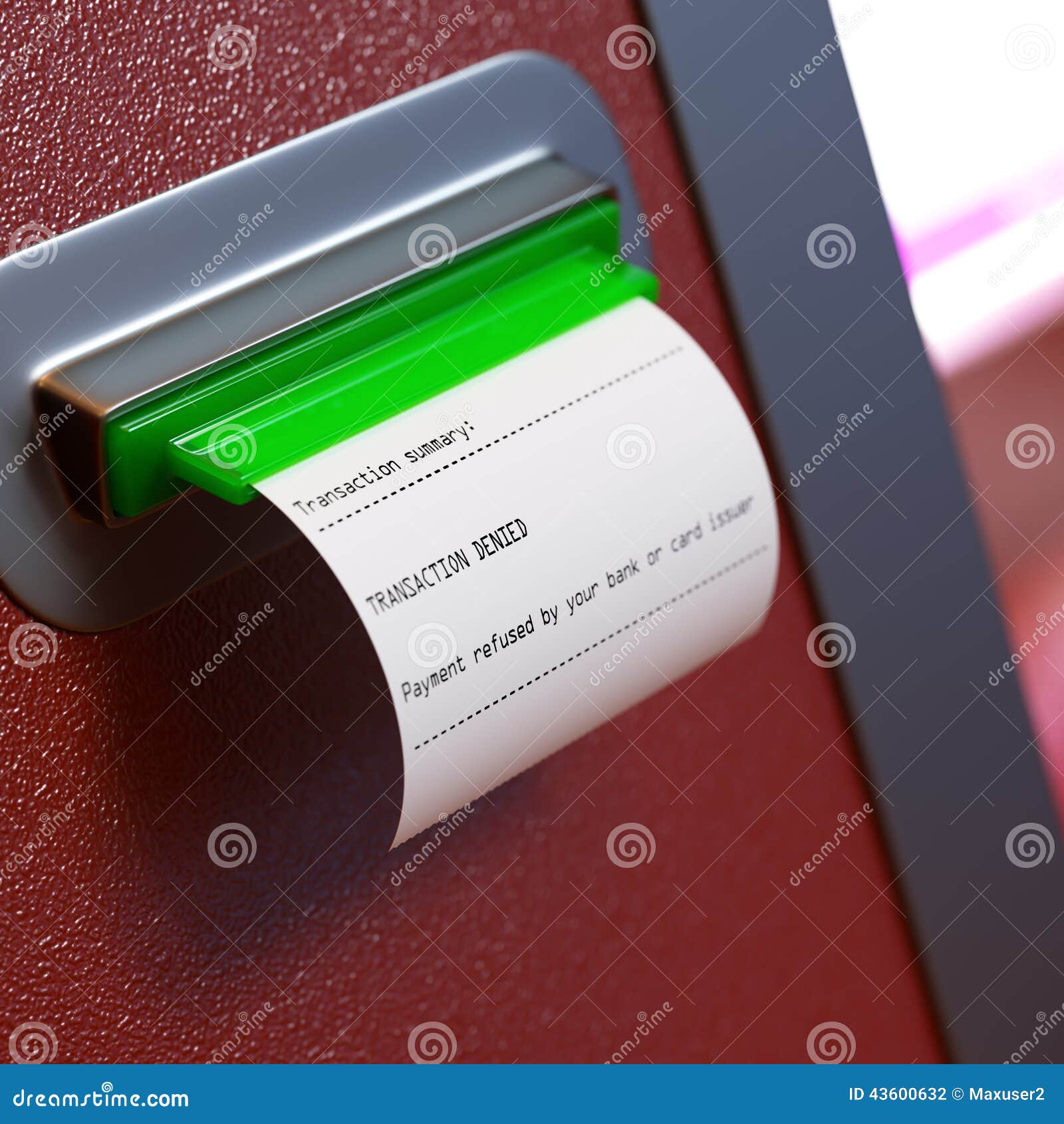 Transaction denied stock photo. Image of business, credit - 43600632