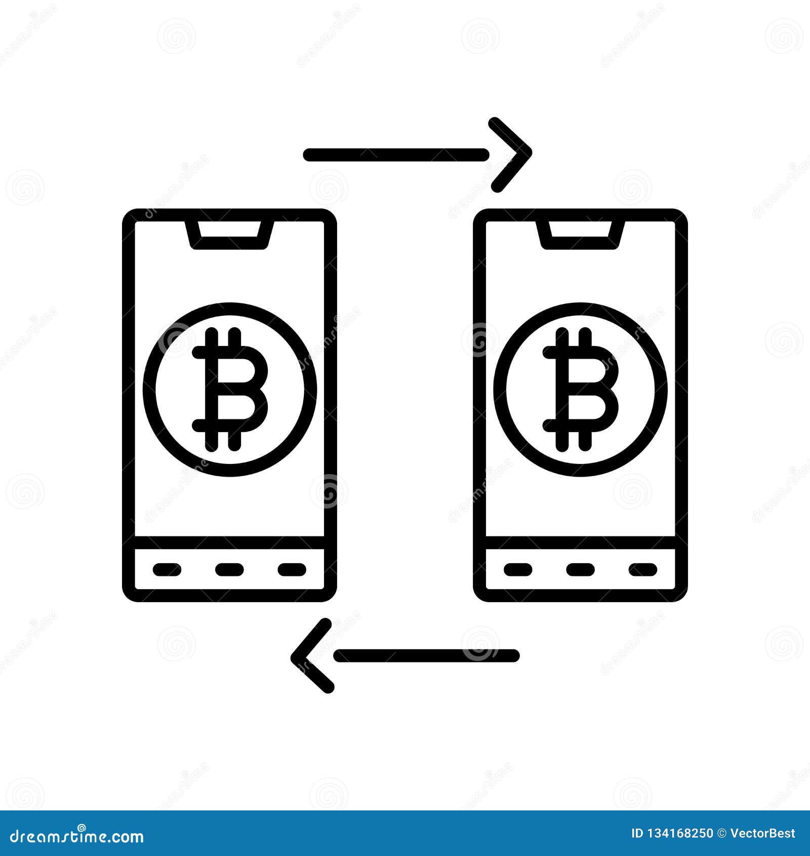 Transaction Icon Vector Isolated on White Background, Transaction Sign ...