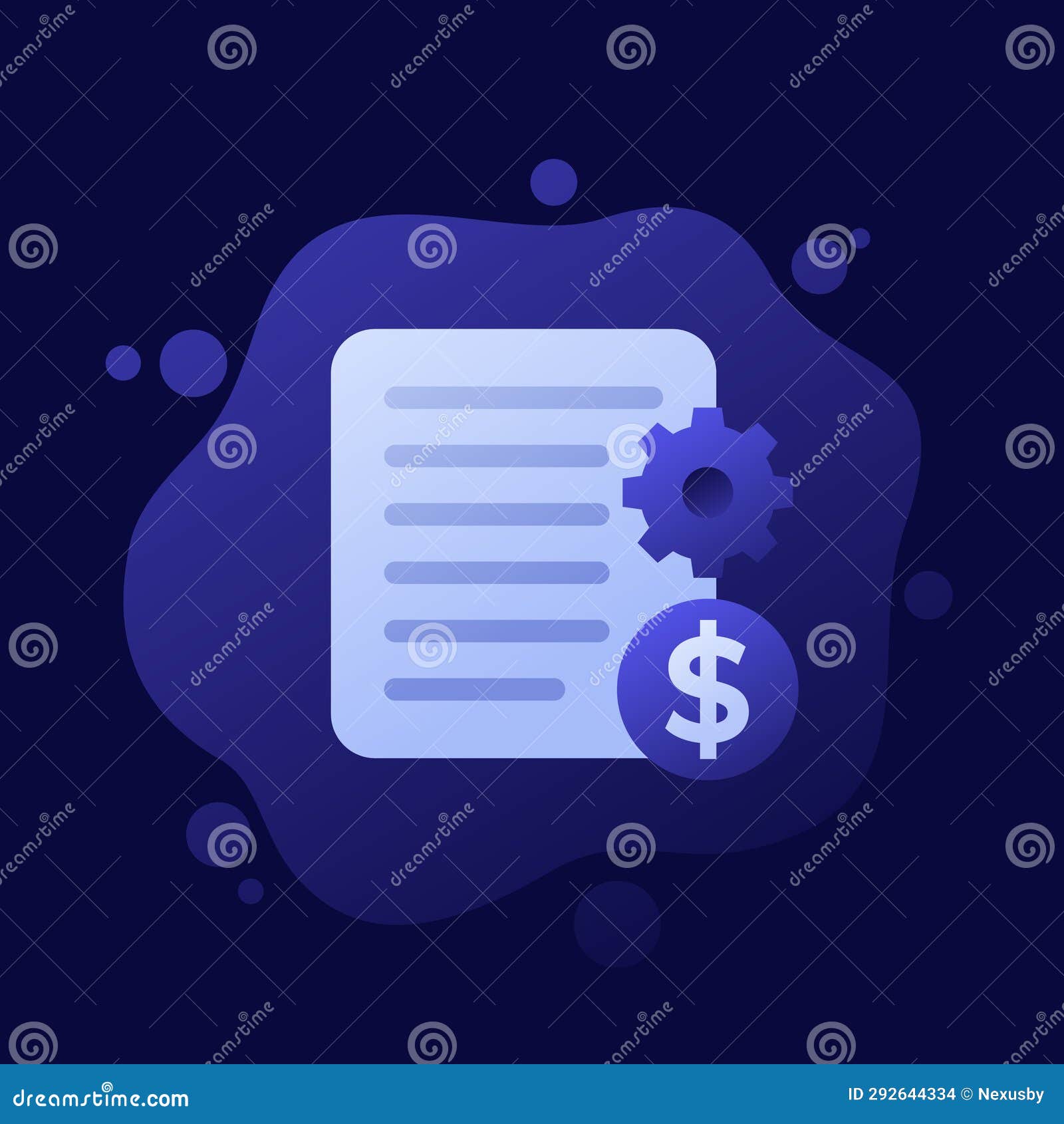 Transaction Info, Payment Details Icon, Vector Stock Vector ...