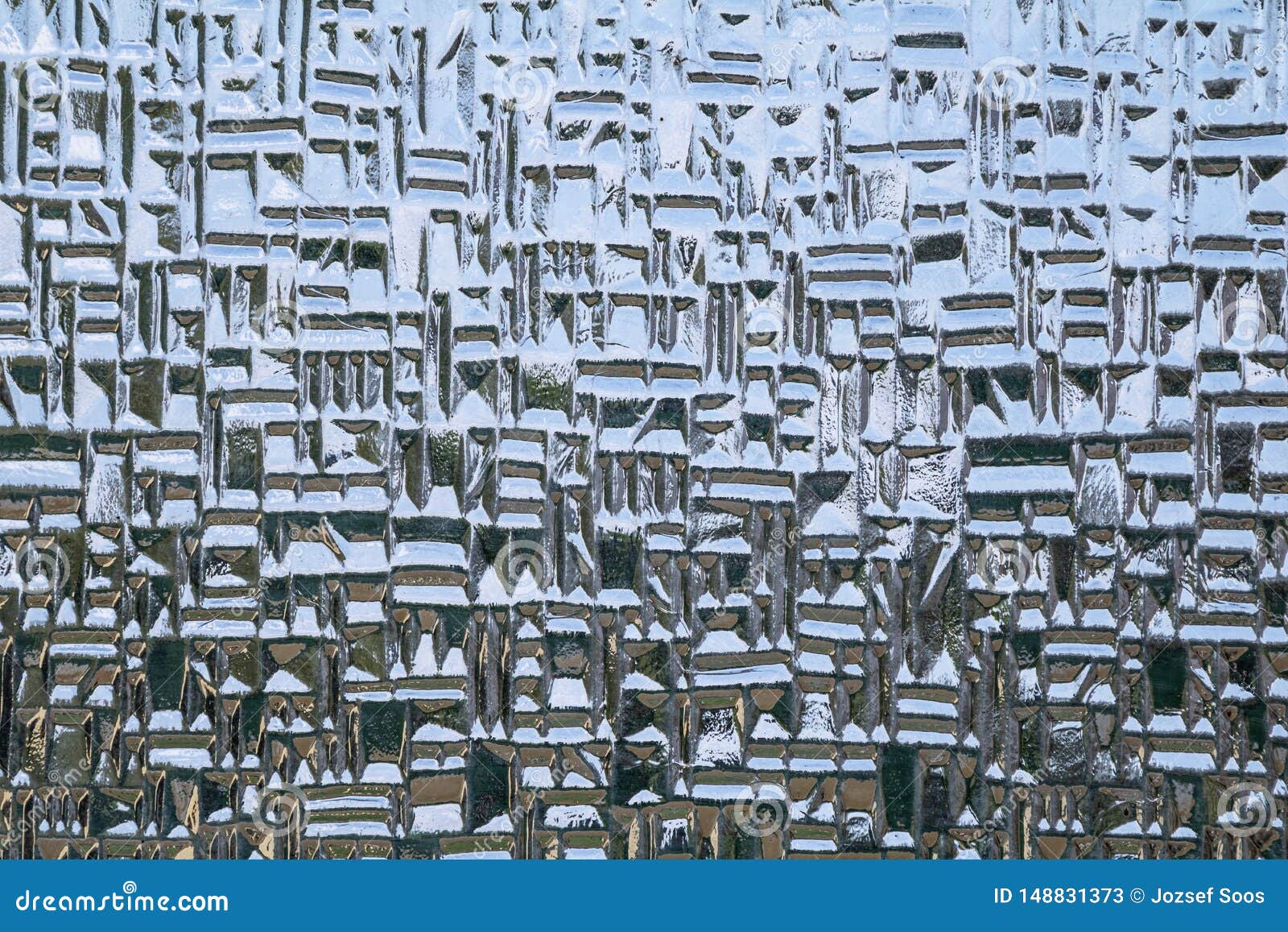 Transaparent Glass Surface Pattern Texture Stock Image - Image of ...