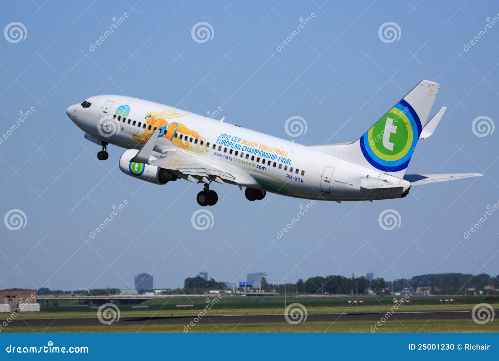 Transavia 737 with Special Livery Editorial Image - Image of boeing ...