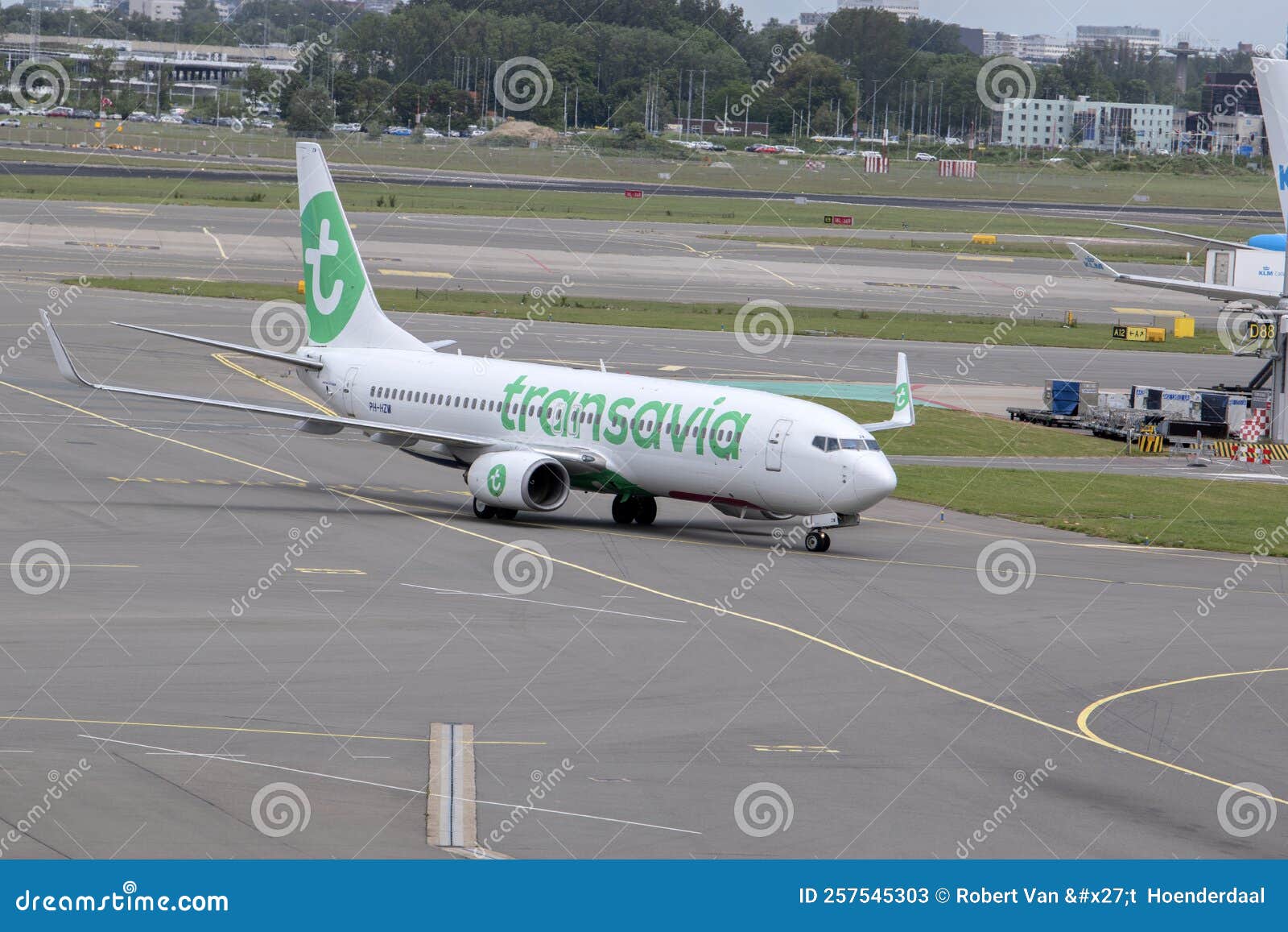 Transavia Plane at Schiphol Airport the Netherlands 25-5-2022 Editorial ...