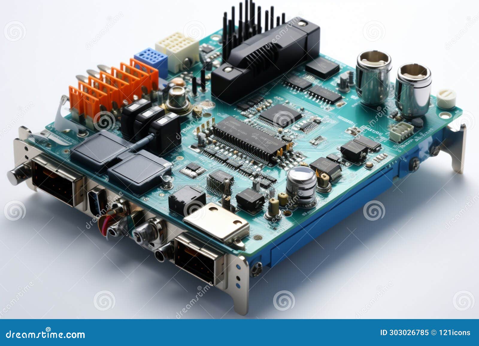 Transceiver Interface Module Stock Illustration - Illustration of ...