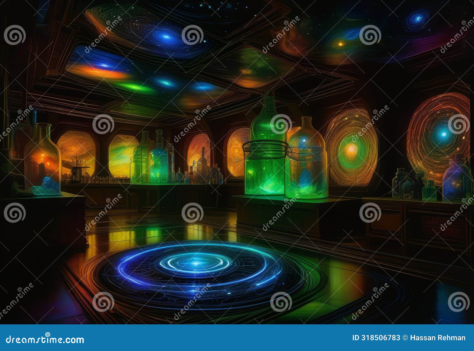 The Transcendent Beauty of an Otherworldly Laboratory Stock ...