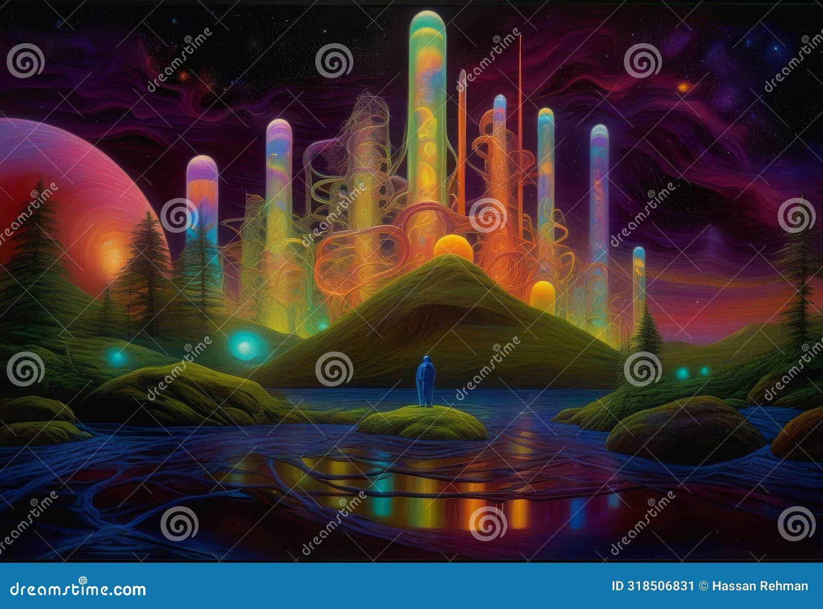 The Transcendent Beauty Of An Otherworldly Laboratory Royalty-Free ...