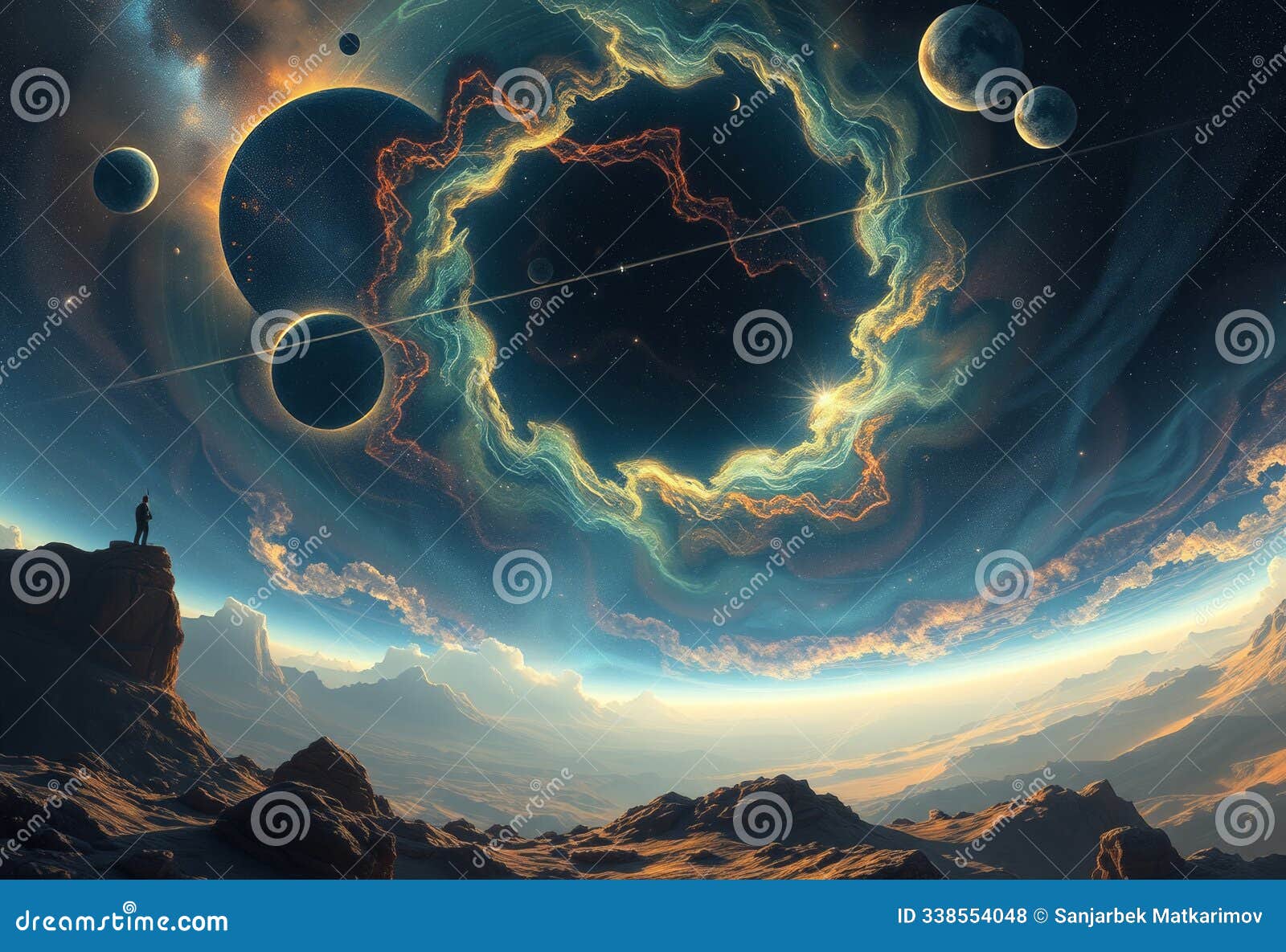 Transcendent Space Space Containing Realms or Dimensions Beyond Stock ...