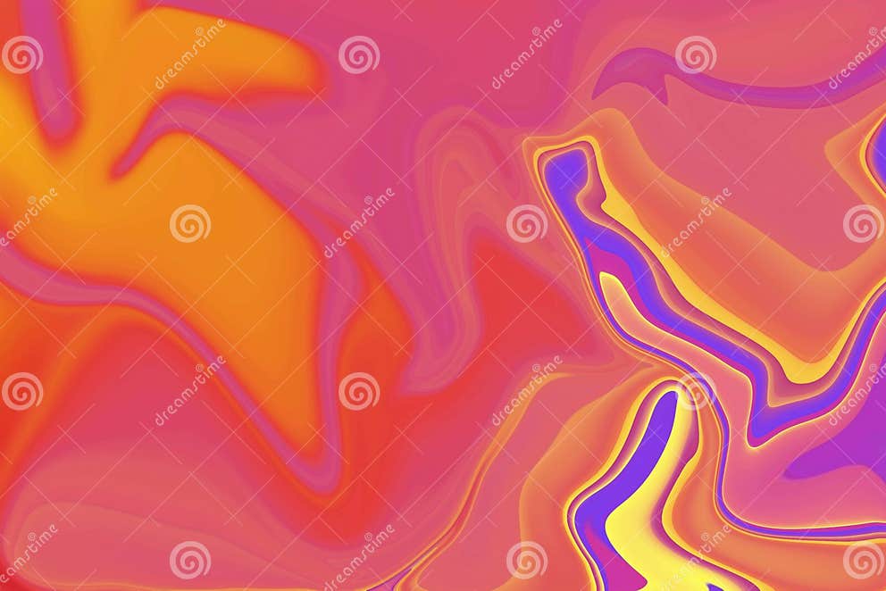 Transcending Boundaries with Artistic Color Combination Abstract Liquid ...