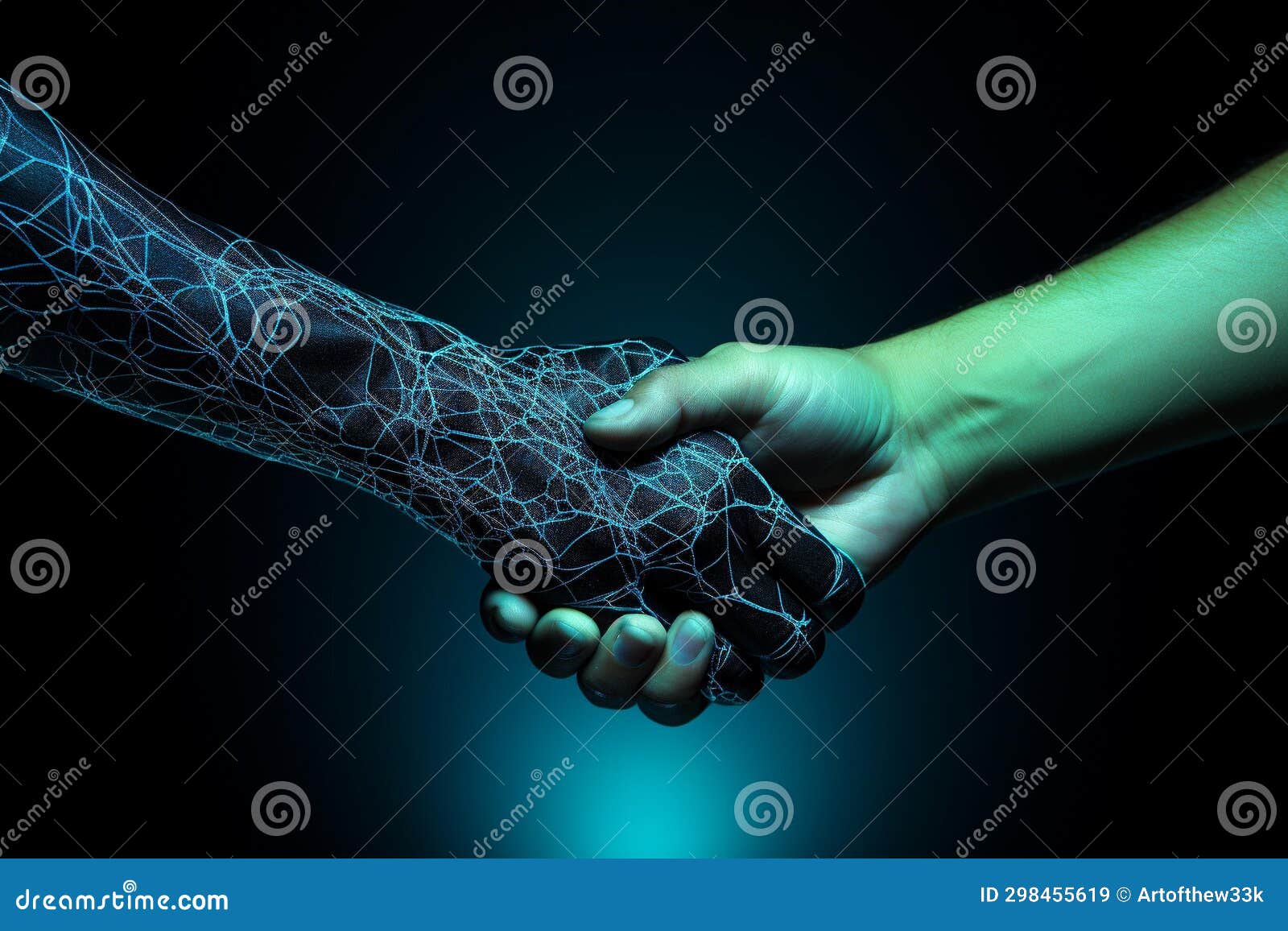 Transcending Boundaries: a Dynamic Gesture of Teamwork Stock ...