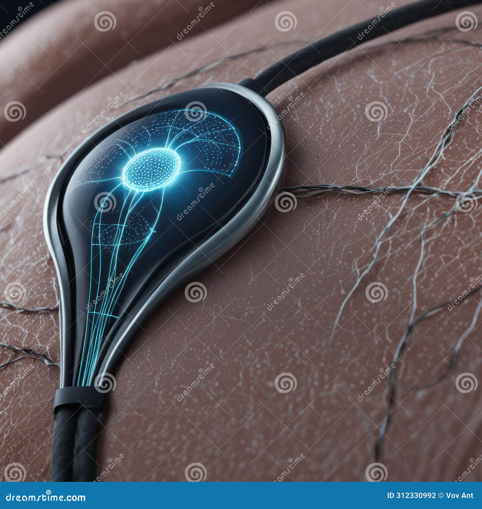 Transcutaneous Electrical Nerve Stimulation Device Stock Illustration ...