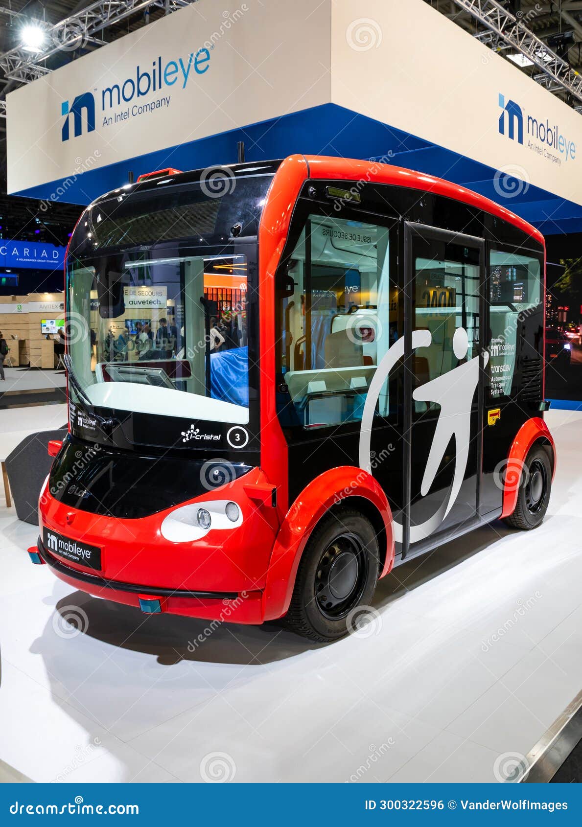 Transdev Mobileye Autonomous Driving Shuttle Bus Showcased at the IAA ...