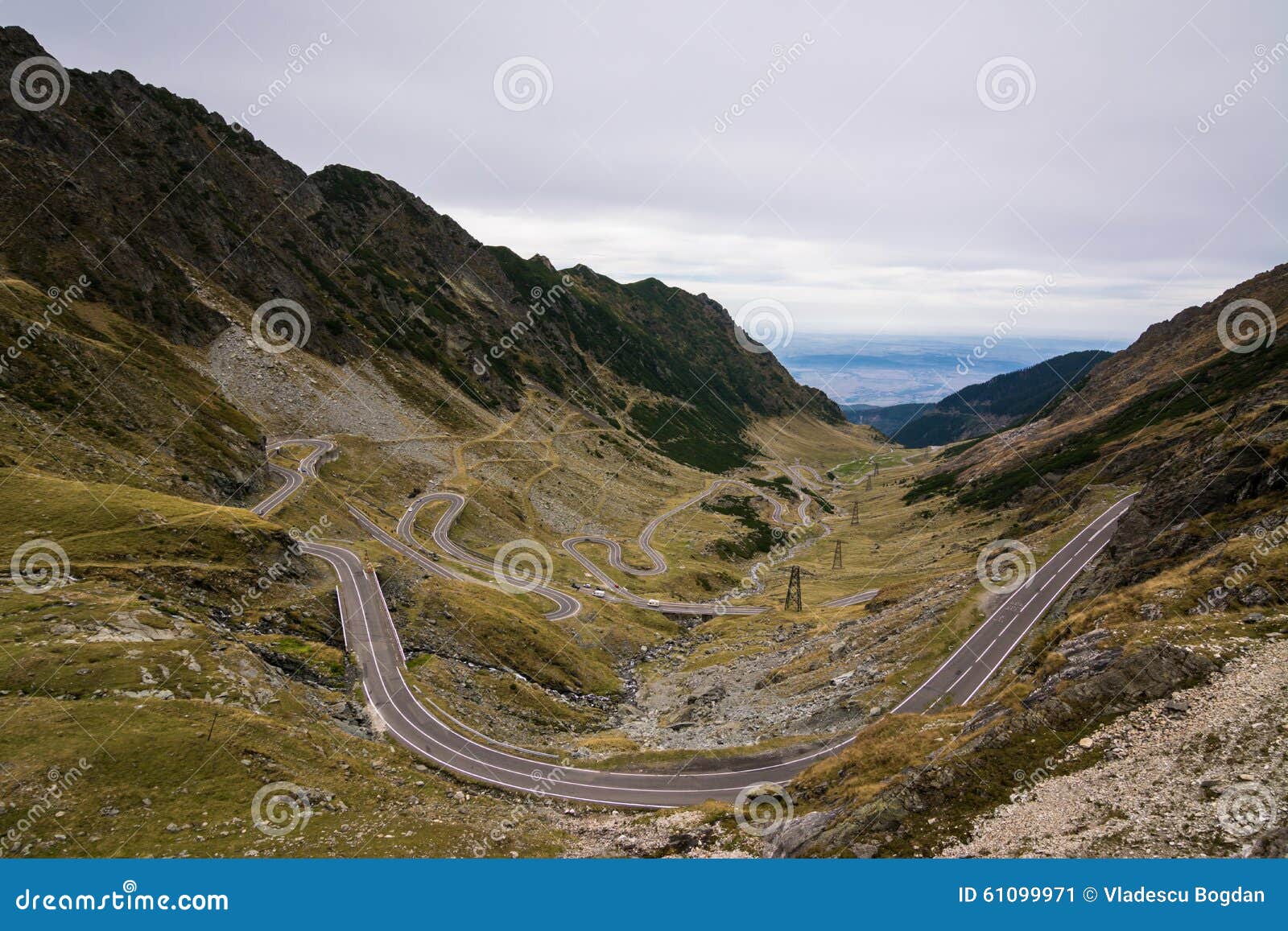 Transfagarasan image stock. Image du célèbre, horizontal - 61099971