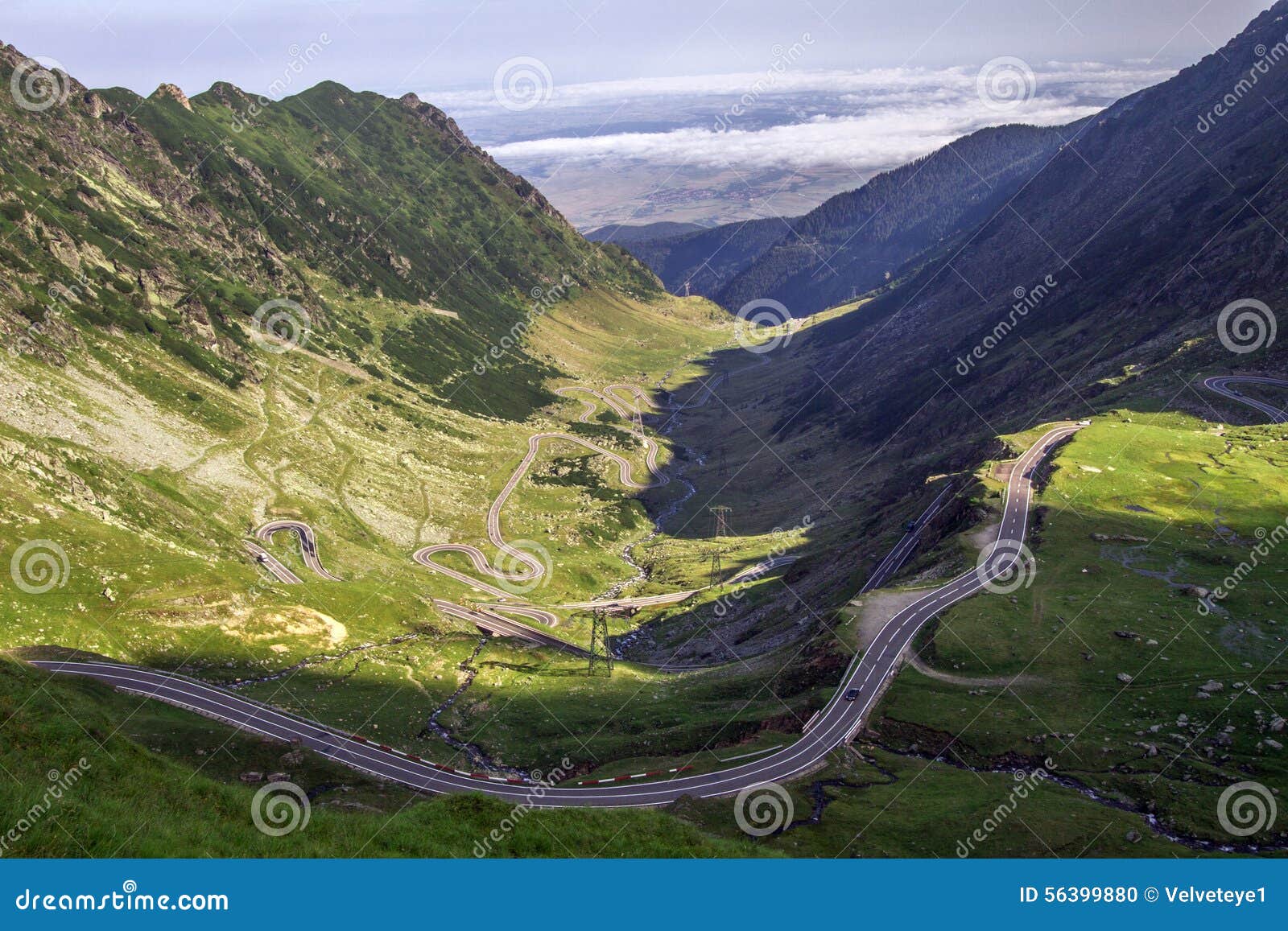 The Transfagarasan Highway stock photo. Image of travel - 56399880