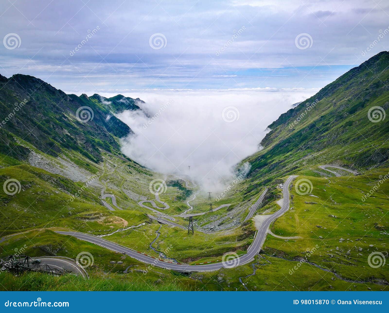 Transfagarasan Detail - Twisty Bends Royalty-Free Stock Image ...
