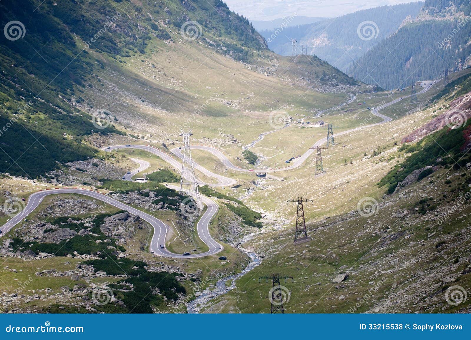 Transfagarasan Romanian Highway Stock Photo - Image of beautiful, route ...