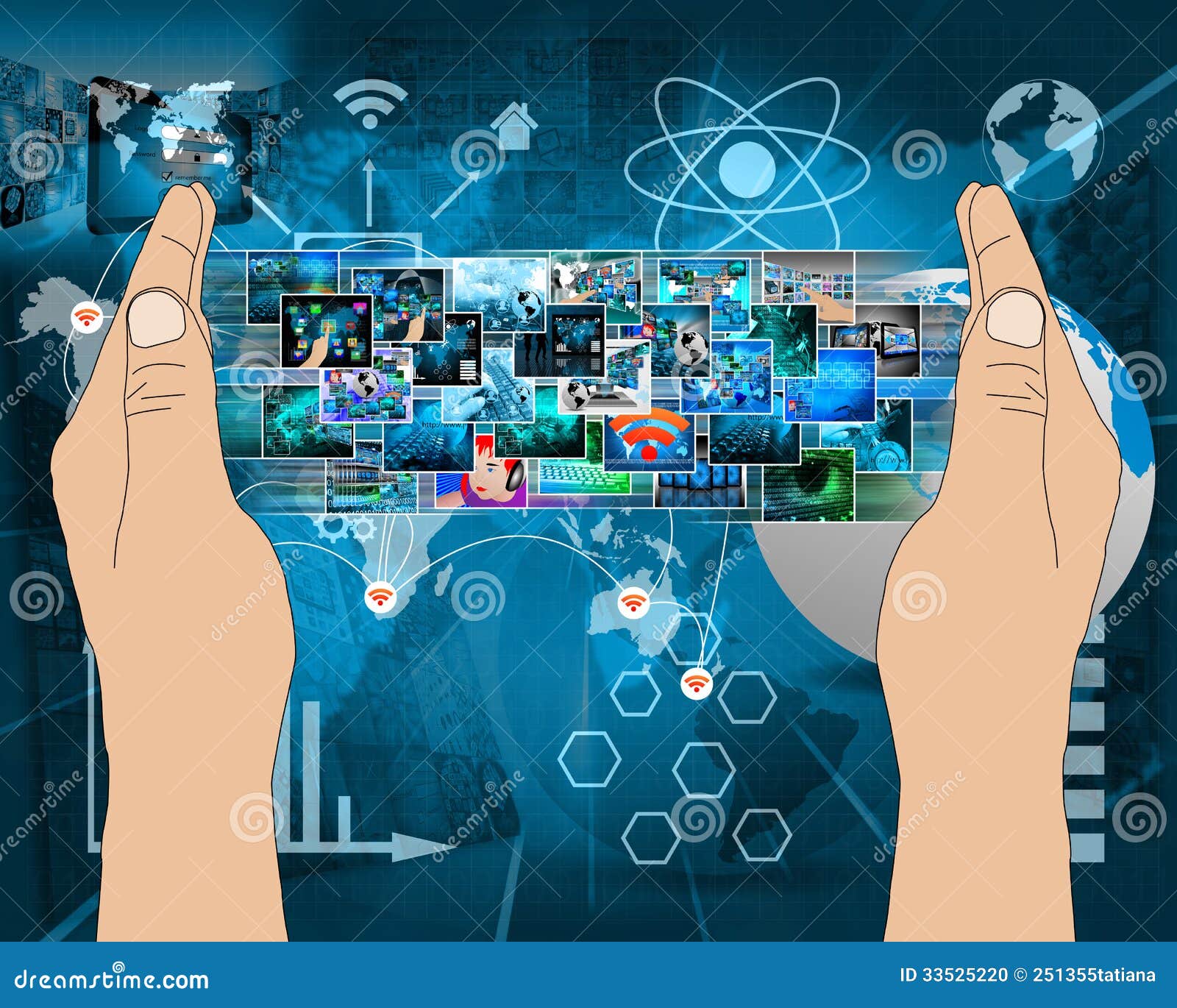 Transfer stock illustration. Illustration of channel - 33525220