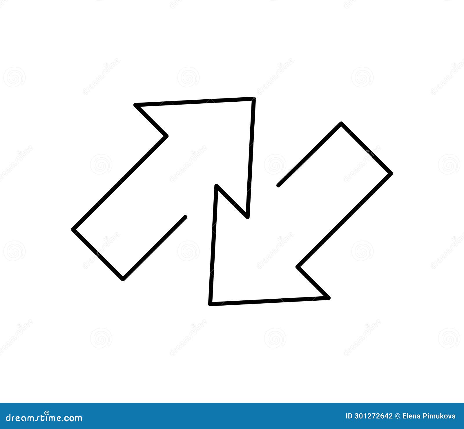 Linear Recycling Icon From Ecology Outline Collection. Thin Line ... Linear Recycling Icon From Ecology Outline Collection. Thin Line ...