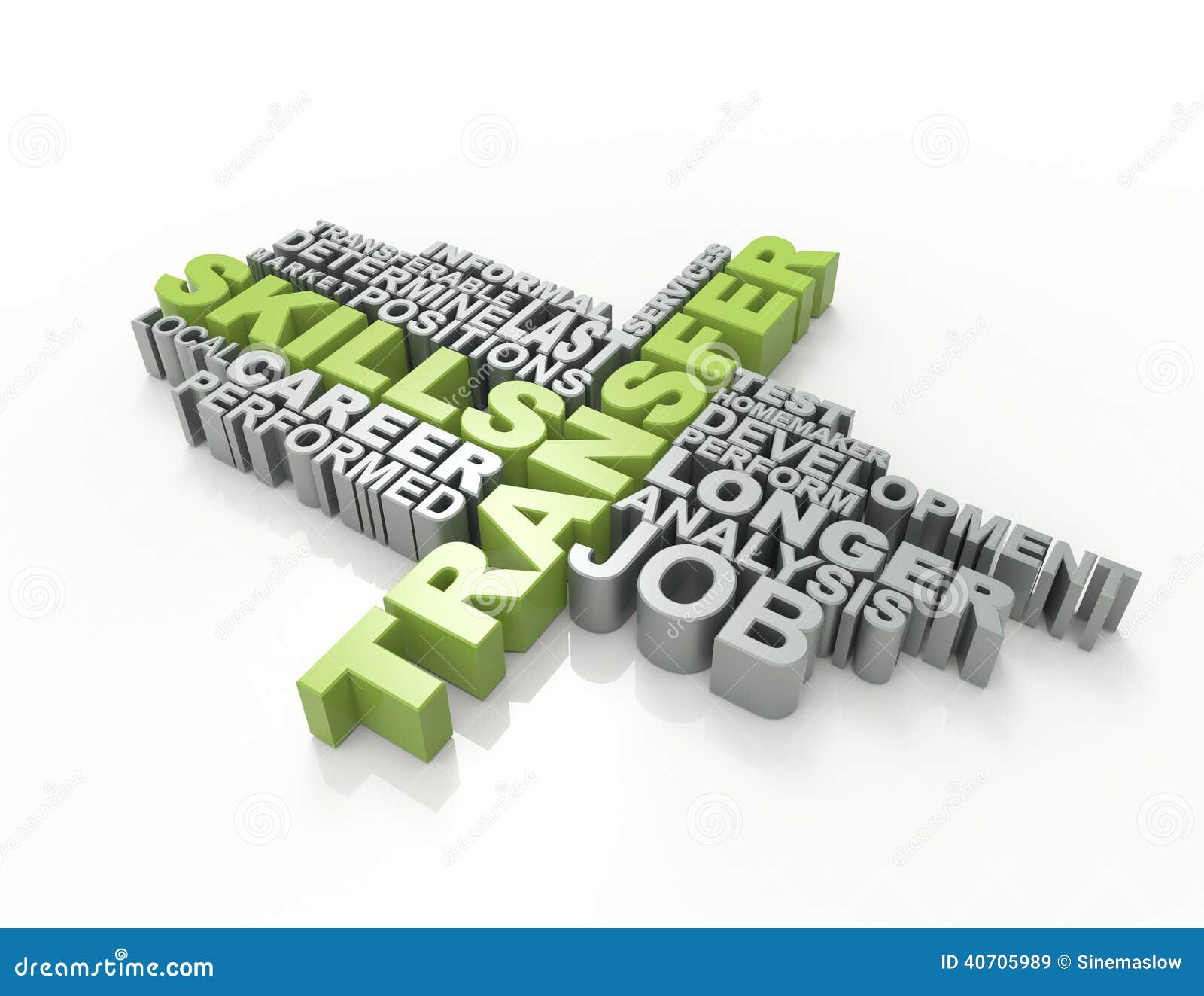 Transfer 3d word concept stock illustration. Illustration of wordclouds ...