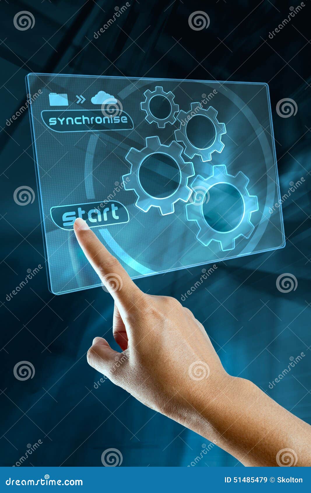 Transfer Data on a Digital Screen Stock Image - Image of center, online ...