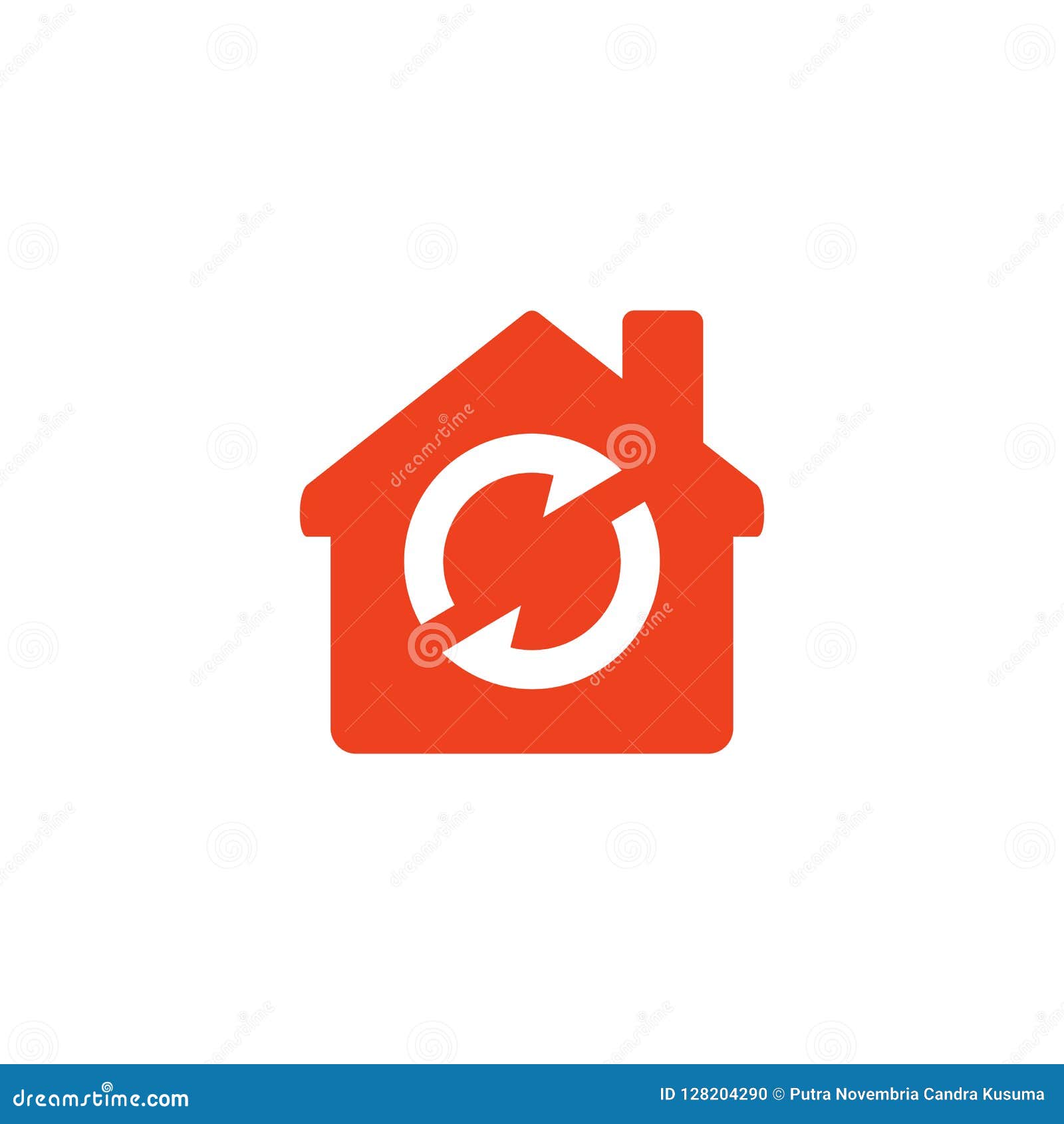 Transfer Home Logo Icon Design Stock Vector - Illustration of mobile ...