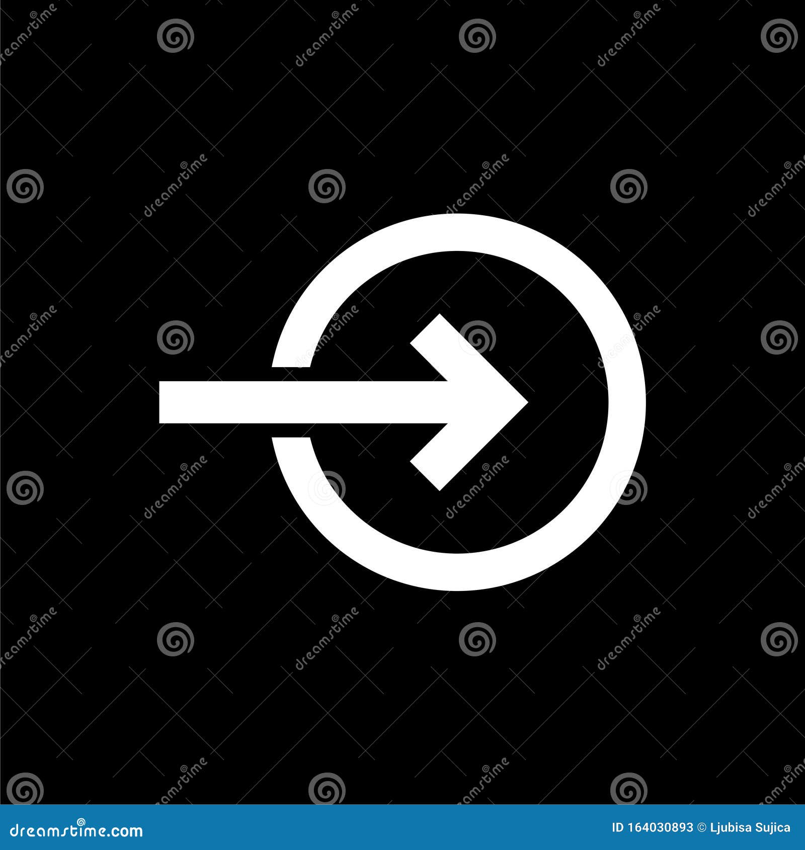 Transfer Icon Isolated on Black Background Stock Vector - Illustration ...
