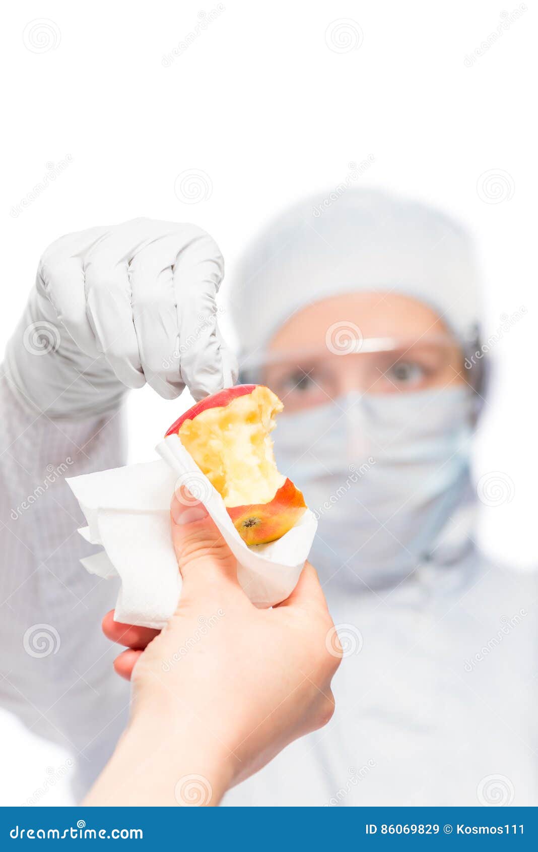 Transfer of Physical Evidence from the Crime Scene Stock Image - Image ...