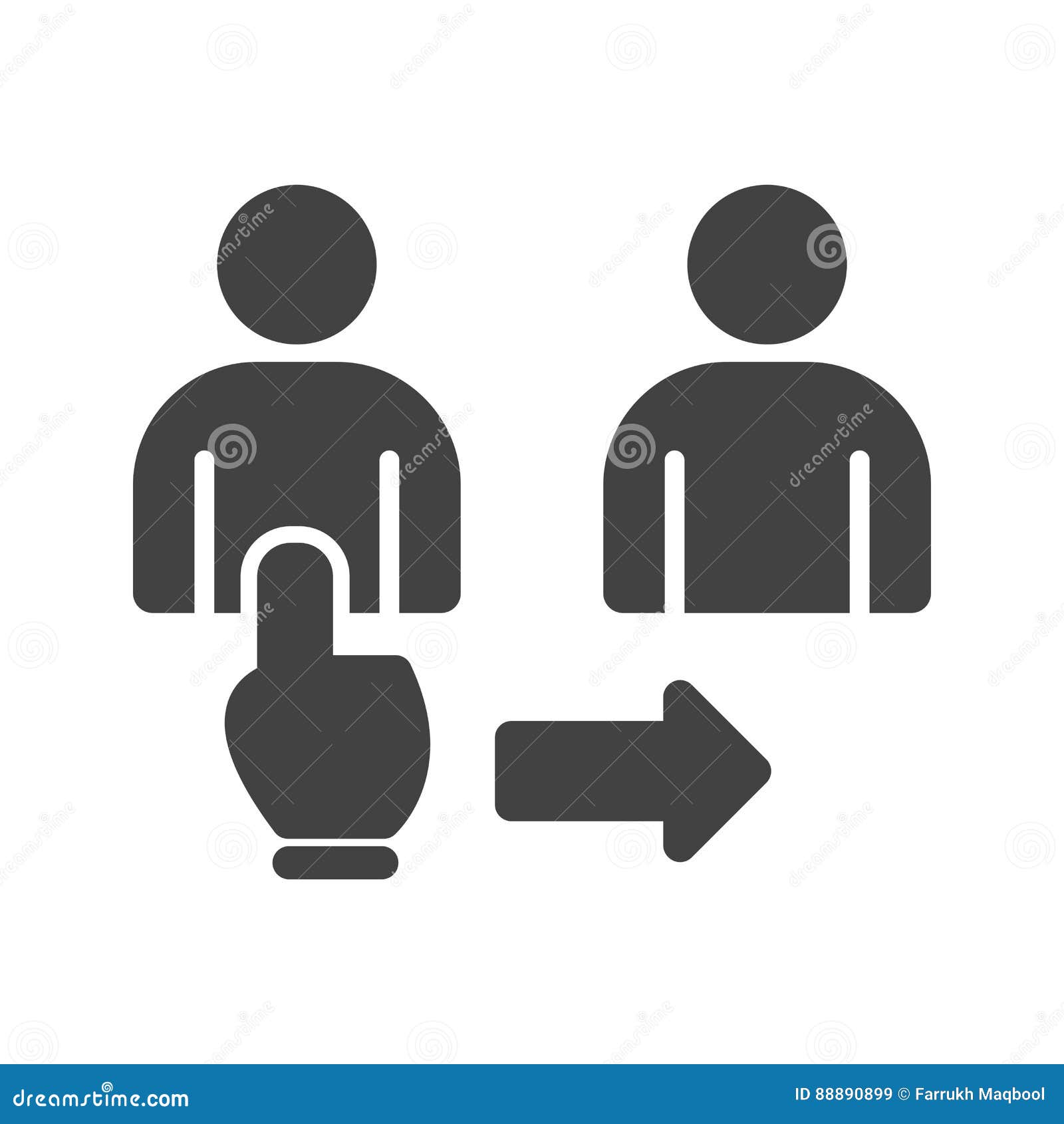 Transfer Between User Accounts Icon Vector, Filled Flat Sign, Solid ...