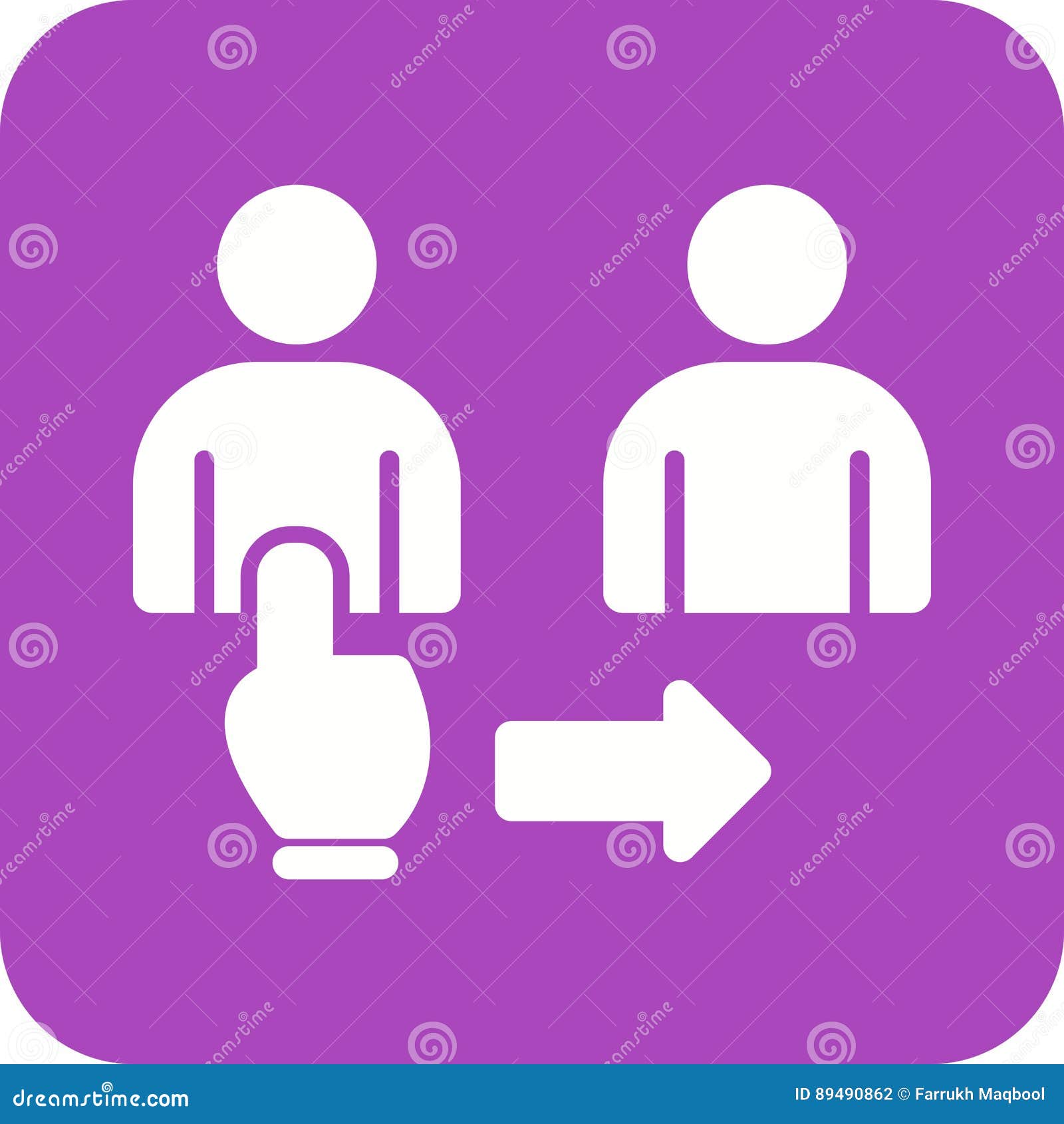 Transfer Between User Accounts Icon Vector, Filled Flat Sign, Solid ...