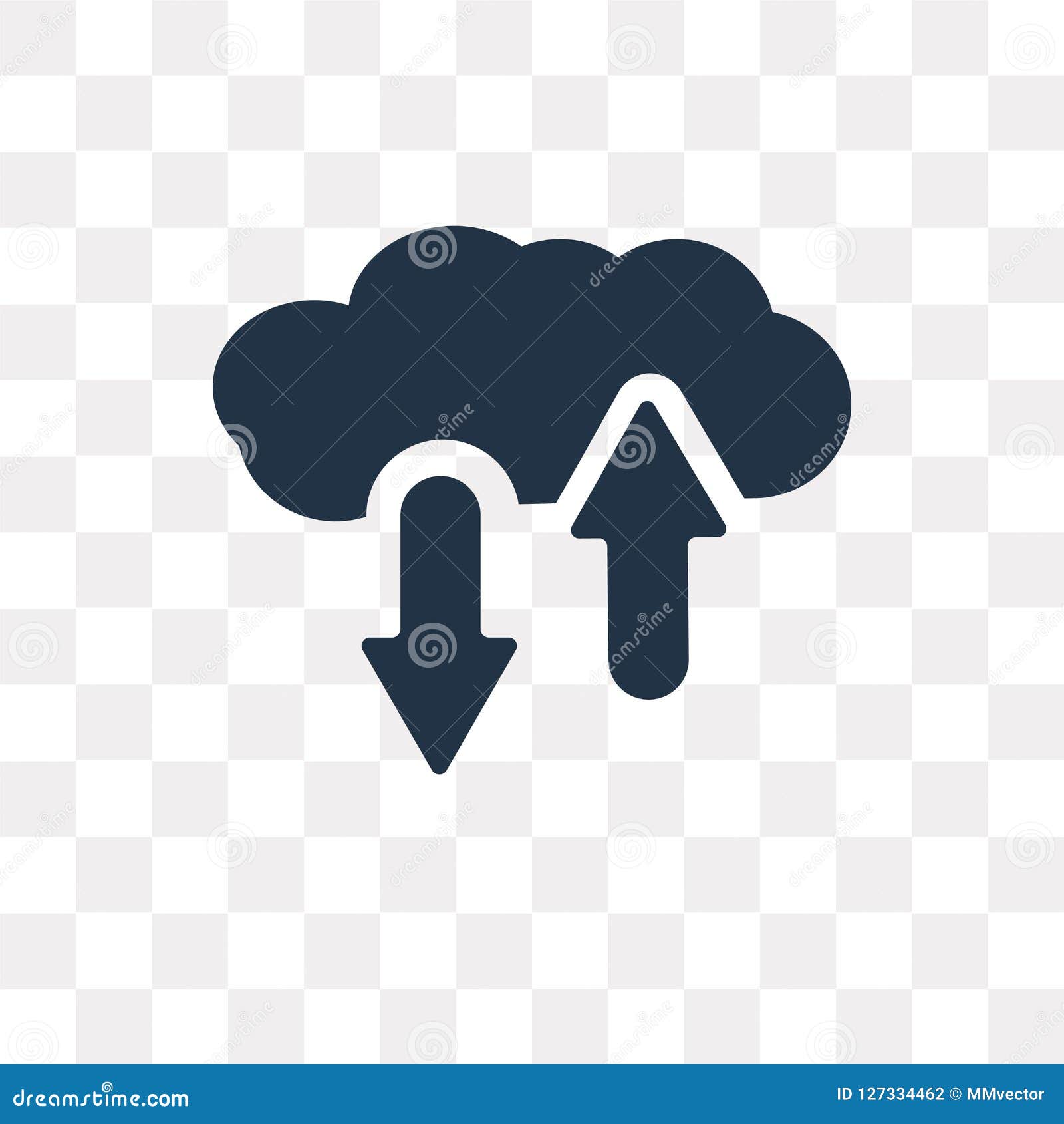 Transfer Vector Icon Isolated on Transparent Background, Transfer ...