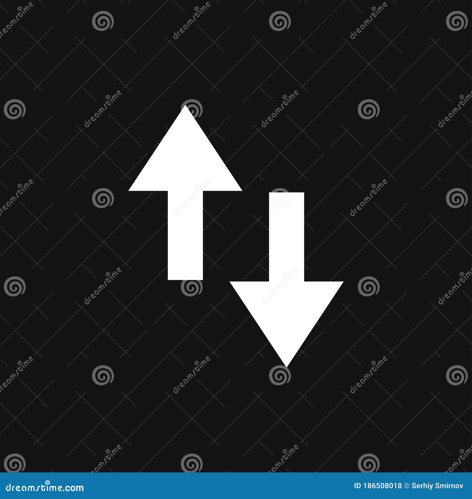 Transfer Vector Icon. Money Symbol Isolated on Background. Stock Vector ...