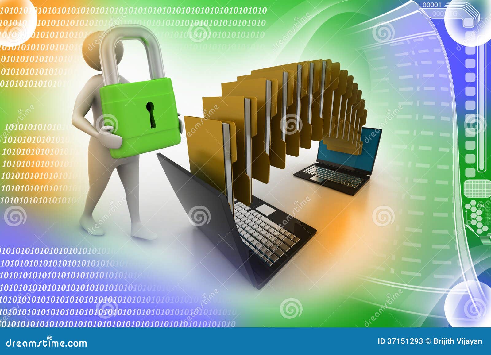 Transferencia de los datos stock de ilustración. Ilustración de ...