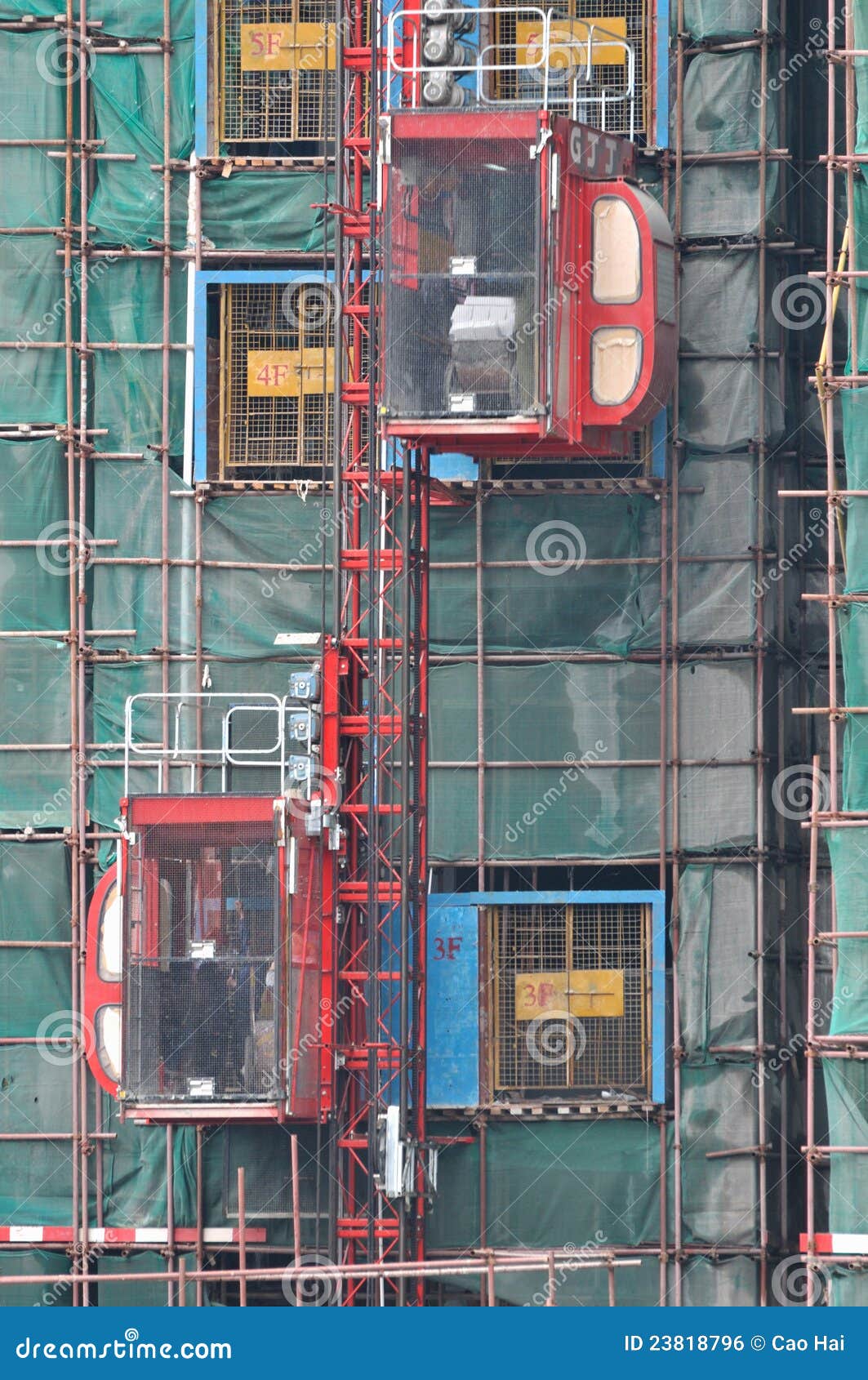 Transferring at Construction Working Area Stock Photo - Image of ...