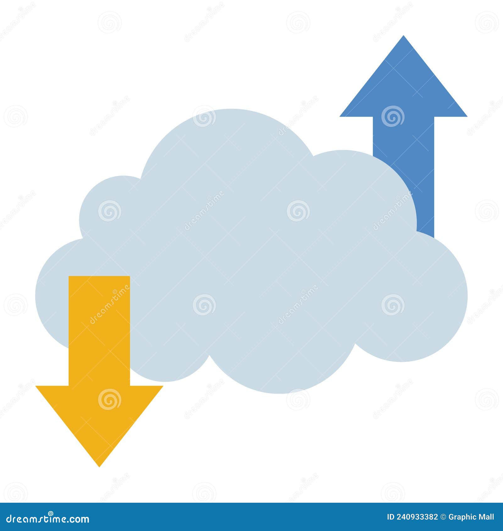 Transferring Data Background Cartoon Vector | CartoonDealer.com #84731553