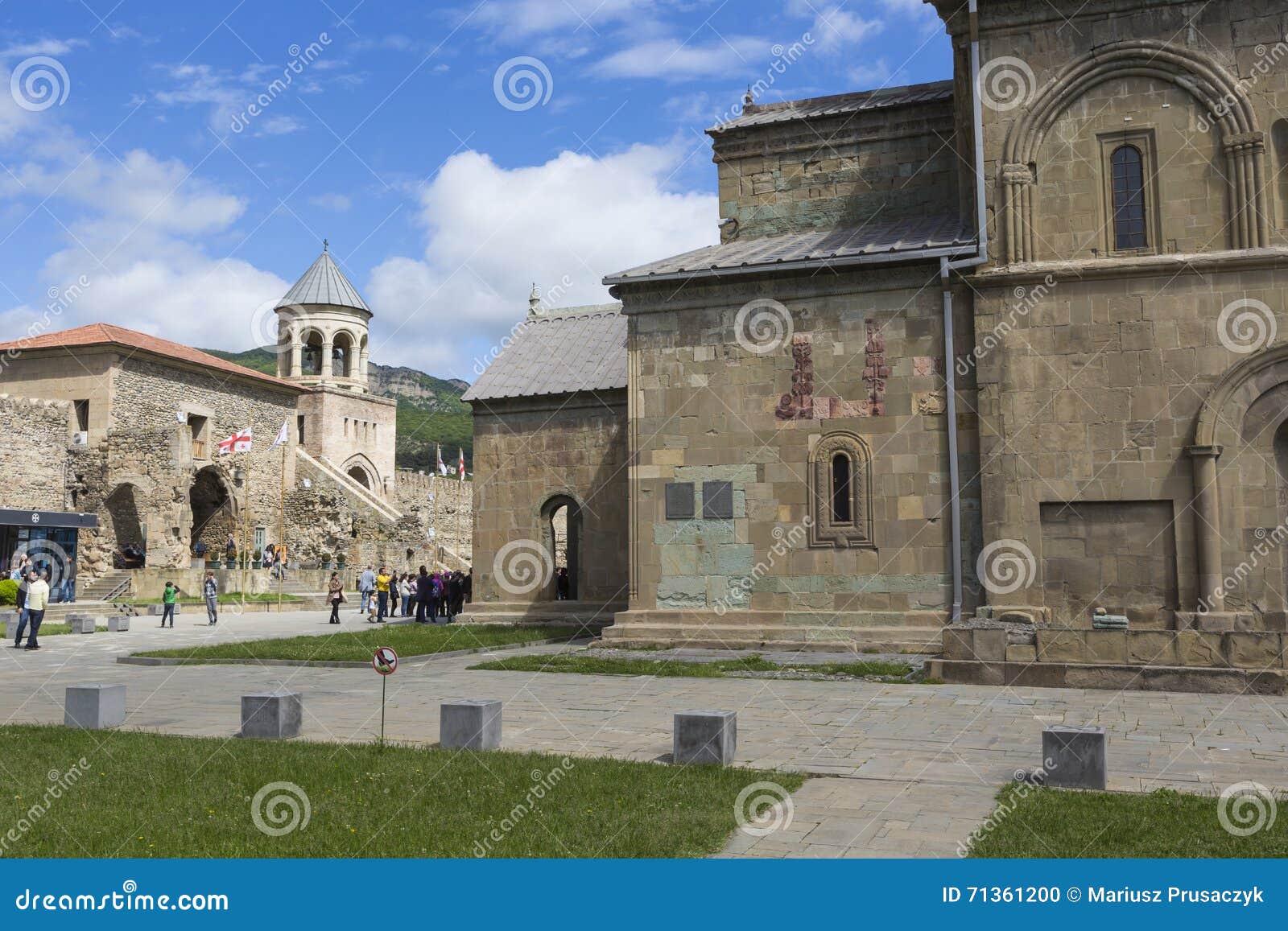Transfiguration Church. Samtavro Monastery. Mtskheta, Georgia Editorial ...