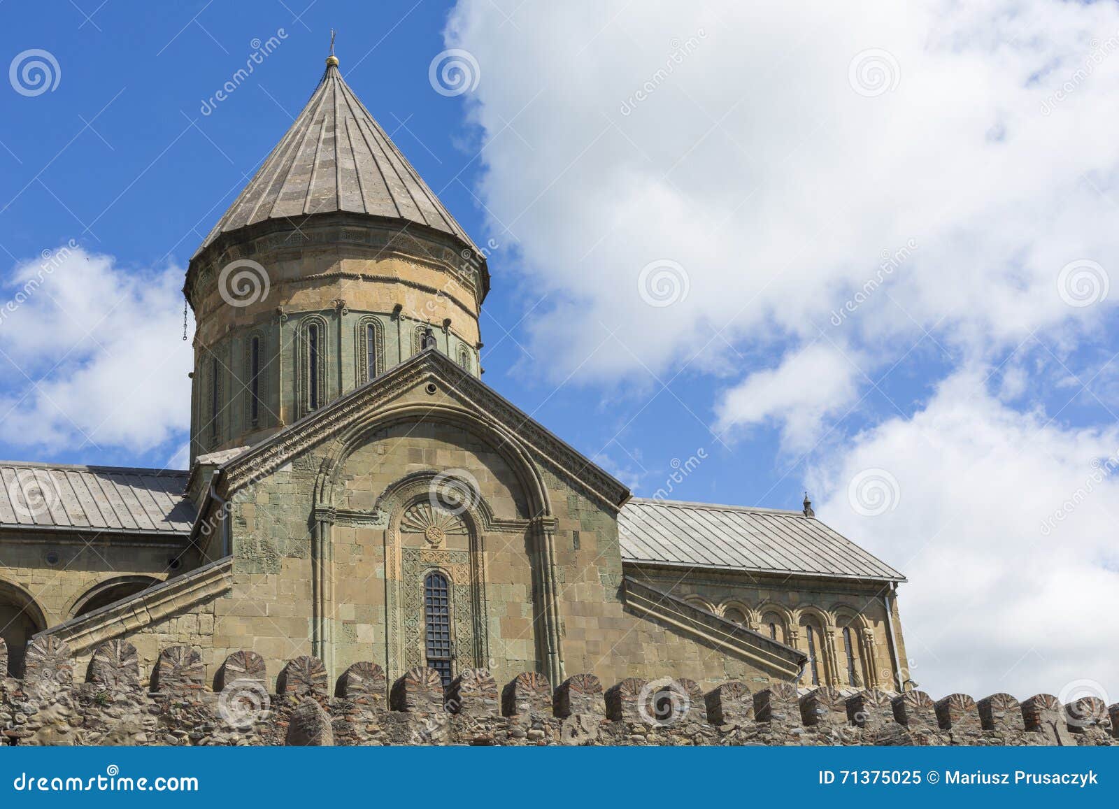 Transfiguration Church. Samtavro Monastery. Mtskheta, Georgia Stock ...
