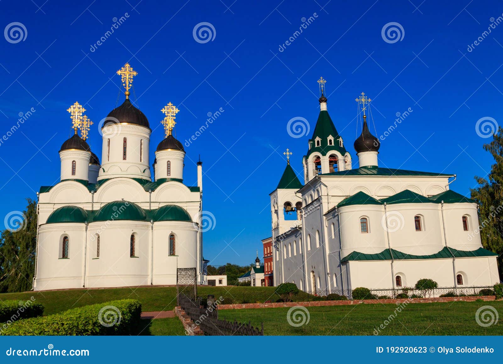 Transfiguration Monastery in Murom, Russia Stock Image - Image of ...