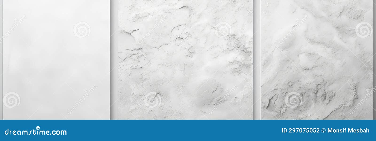 Cement White Wall With Swell Line Column Texture Design. Stock Photo ...