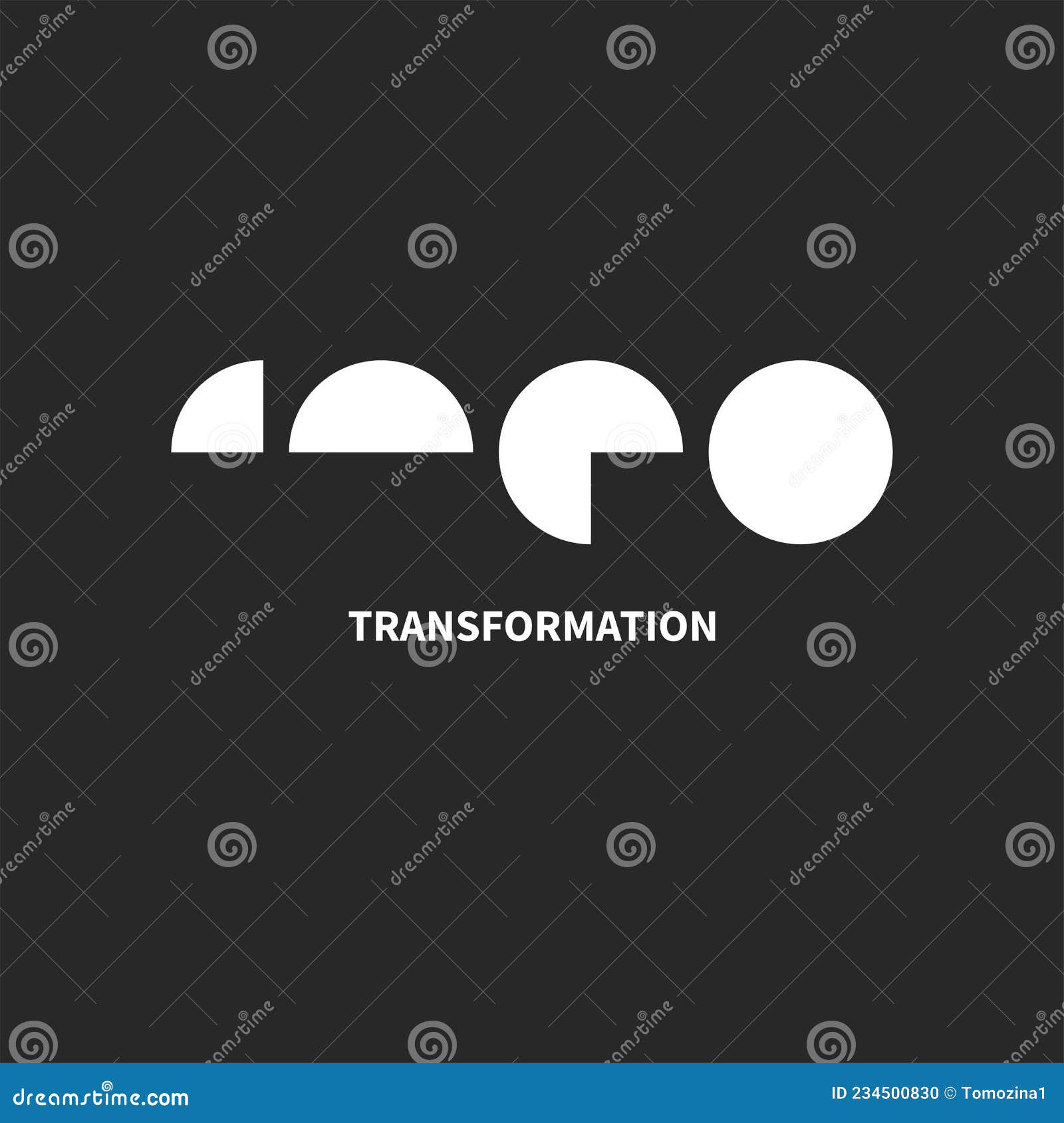 Transform Icon, Abstract Transformation Logo, Coaching Stock Vector ...